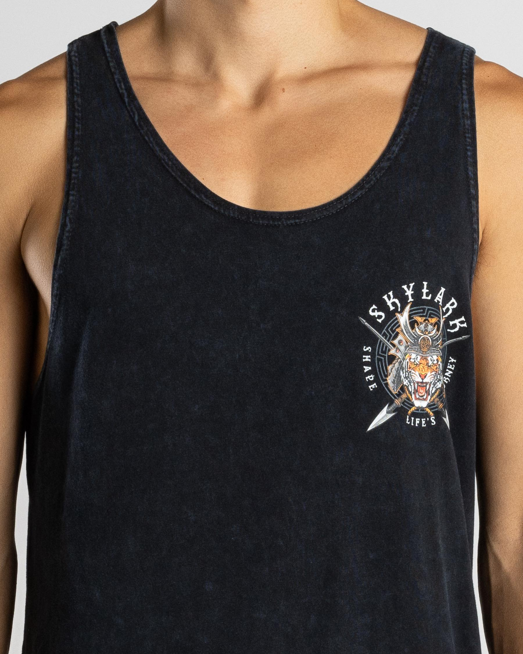 Skylark Samurai Singlet In Navy Acid - FREE* Shipping & Easy Returns ...