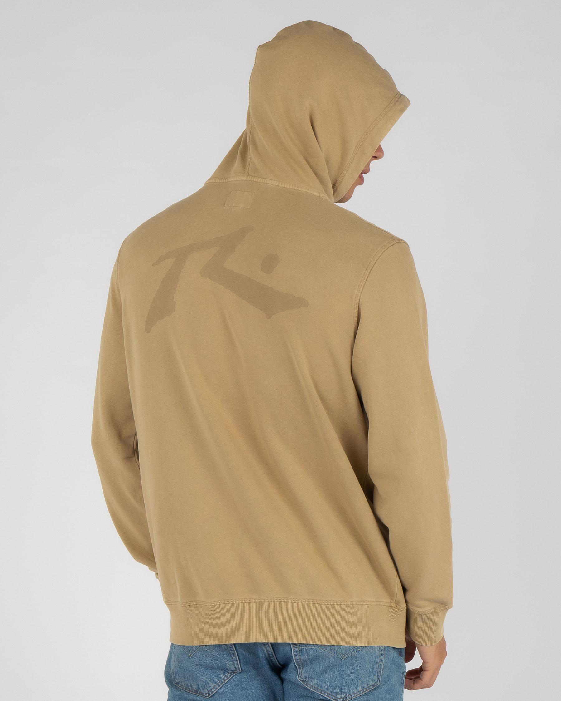 Shop Rusty Competition Wash Hoodie In Cornstalk - Fast Shipping & Easy ...