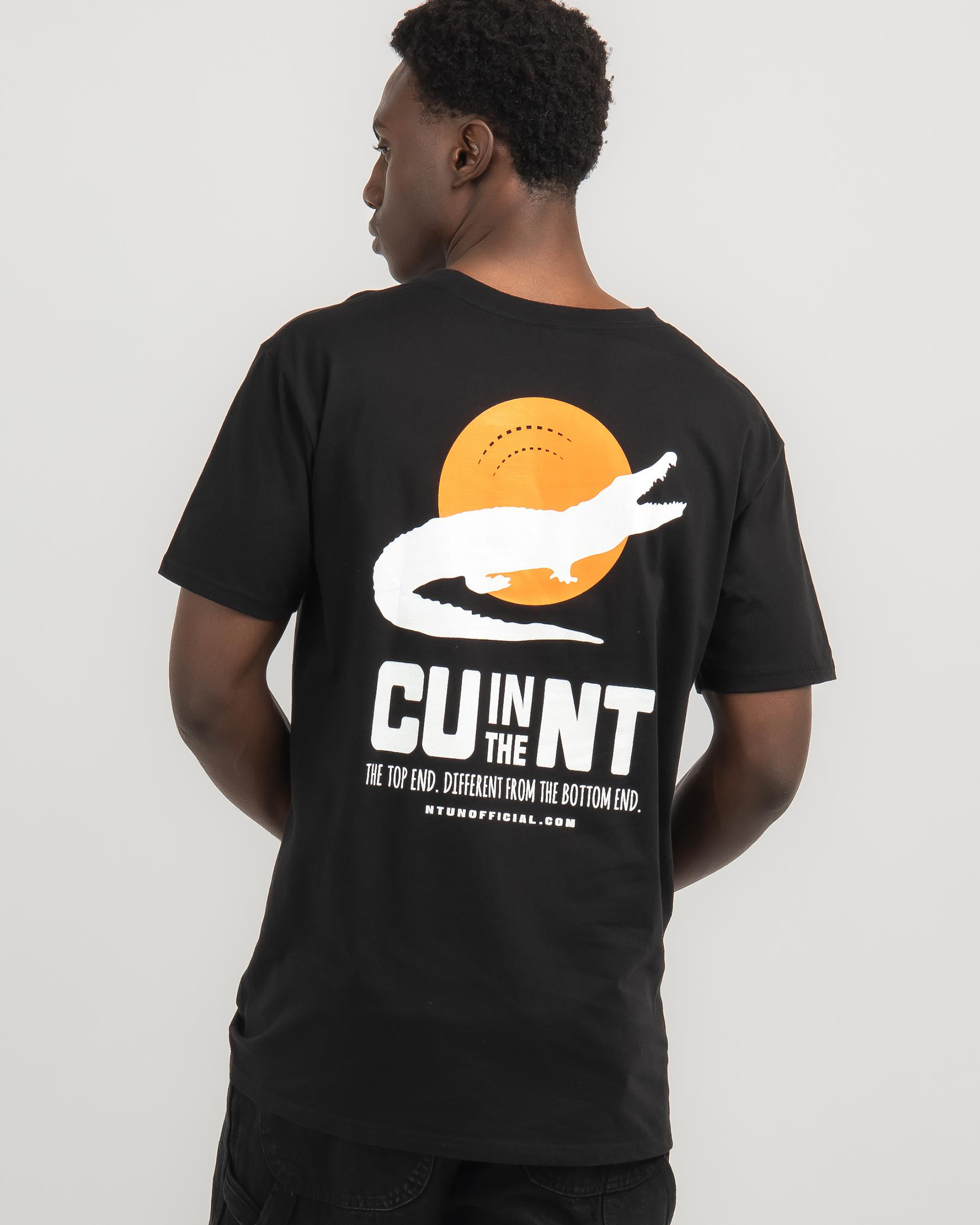 CU in the NT Croc T-Shirt In Black | City Beach Australia