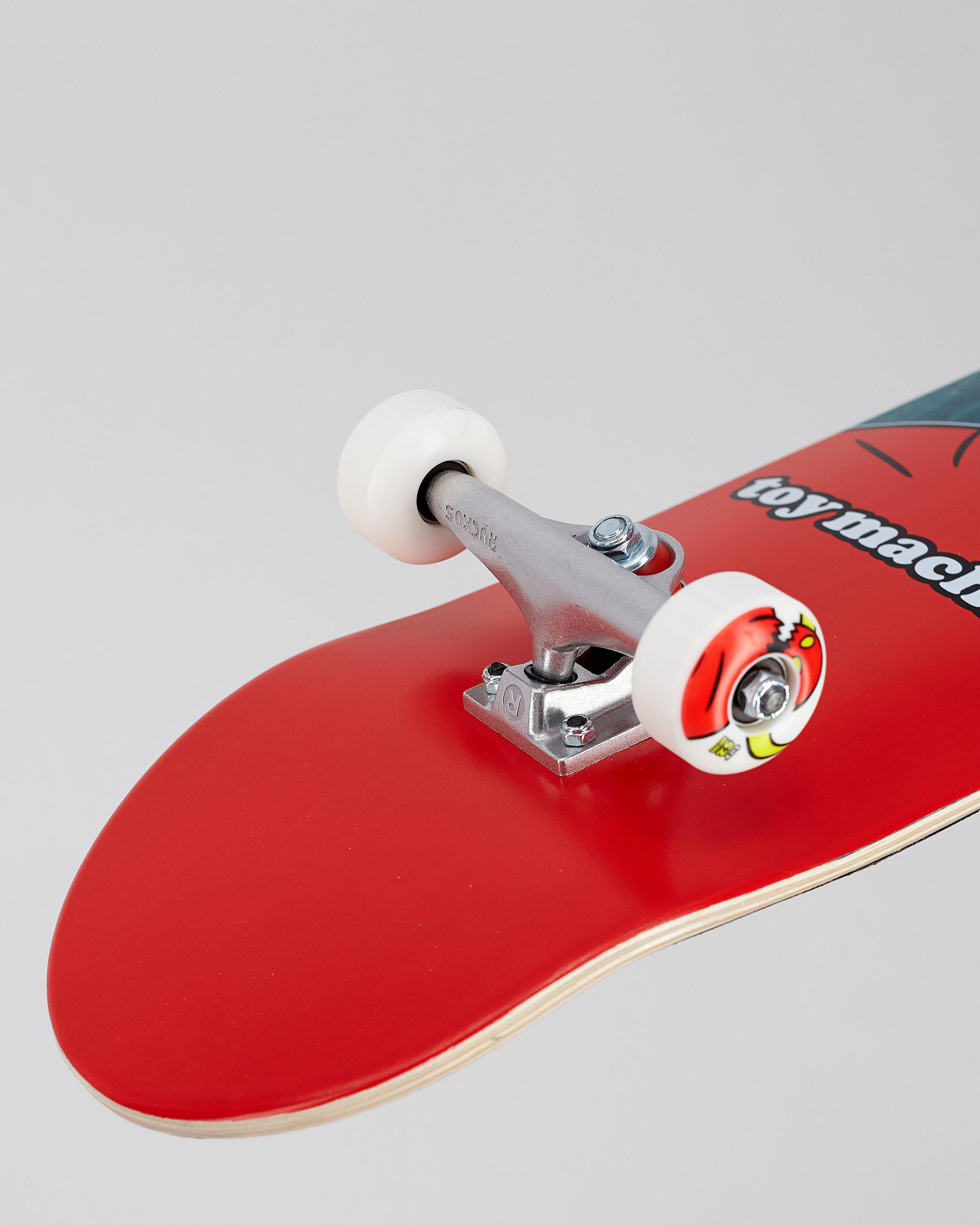 Shop Toy Machine Monster 8.0" Complete Skateboard In Black - Fast ...