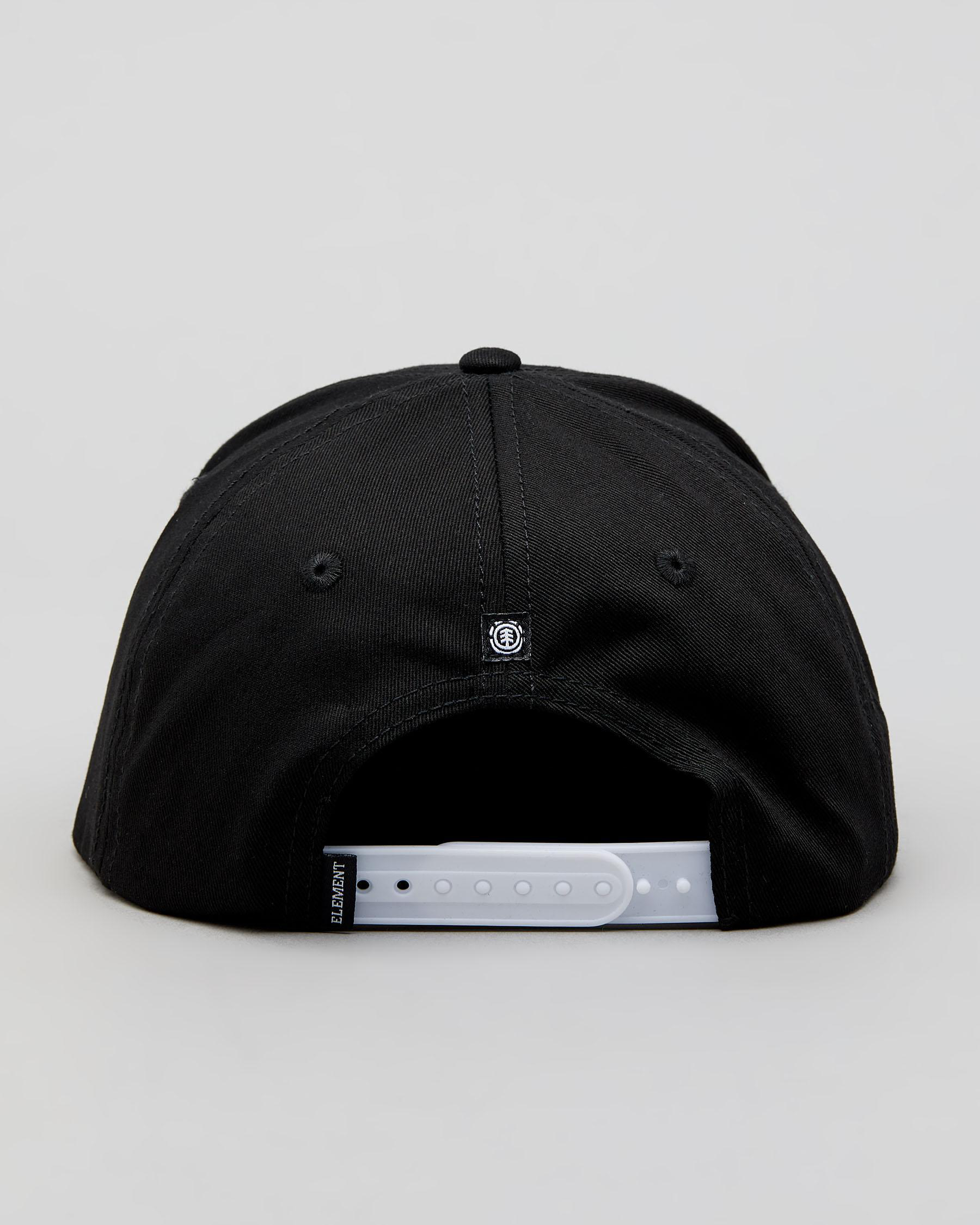 Shop Element Youth Warped Cap In Black - Fast Shipping & Easy Returns ...