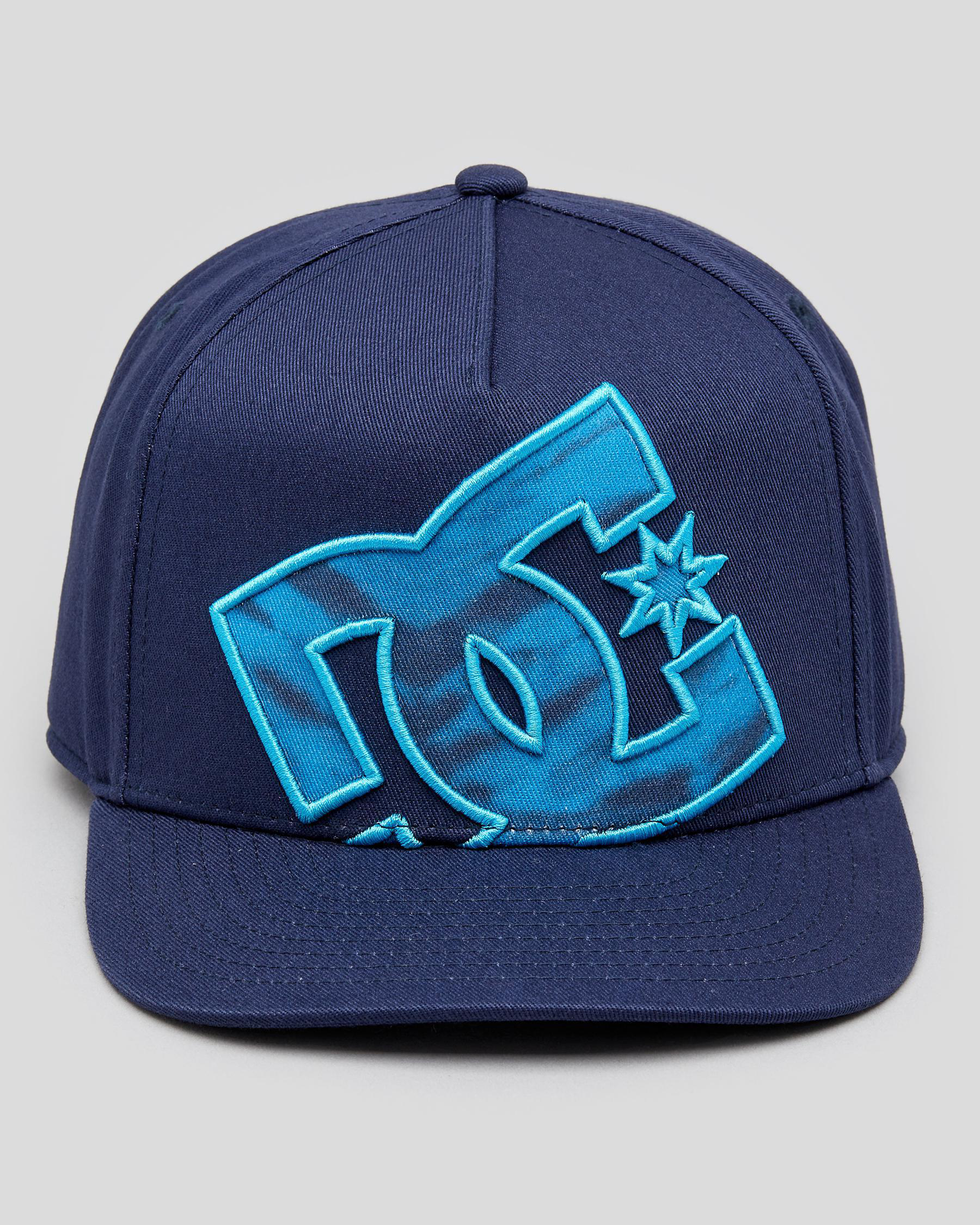 Shop DC Shoes Toddlers' Heardnotts Snapback Cap In Deep Navy - Fast ...