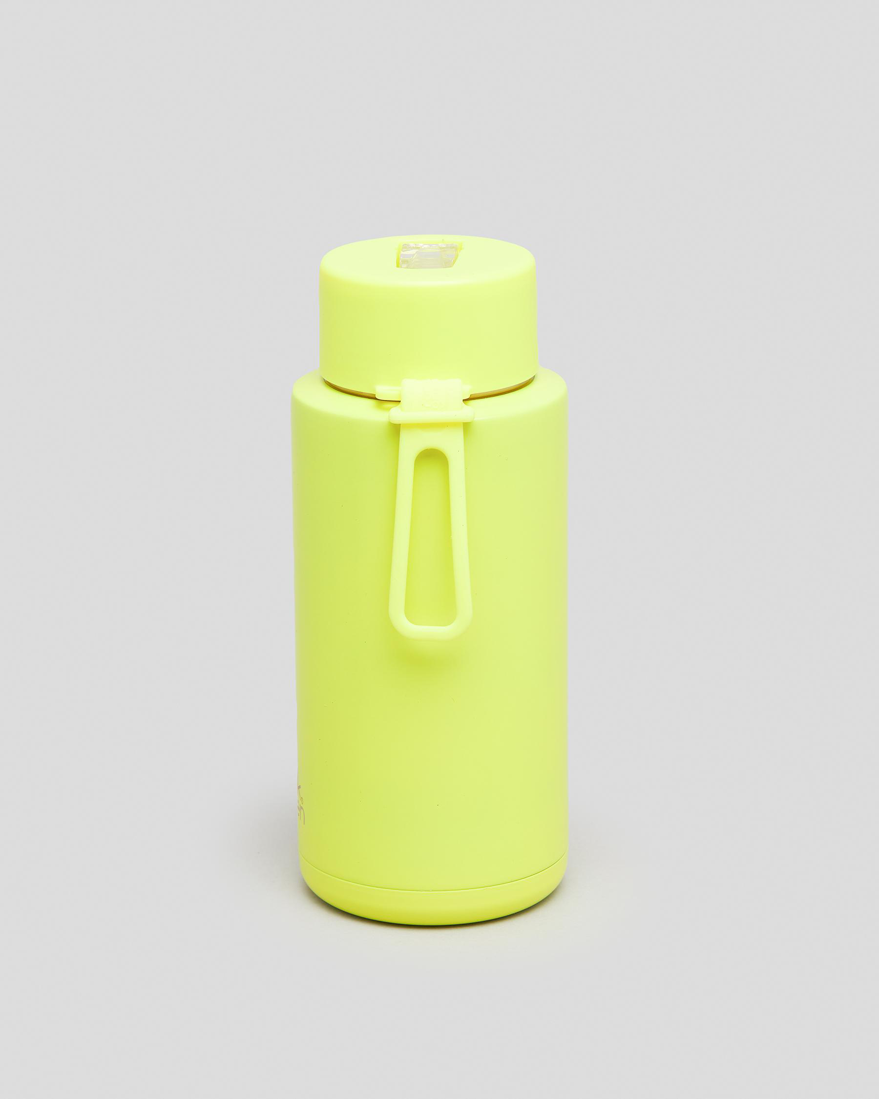 Shop Frank Green 34oz Reusable Bottle with Straw Lid In Neon Yellow ...