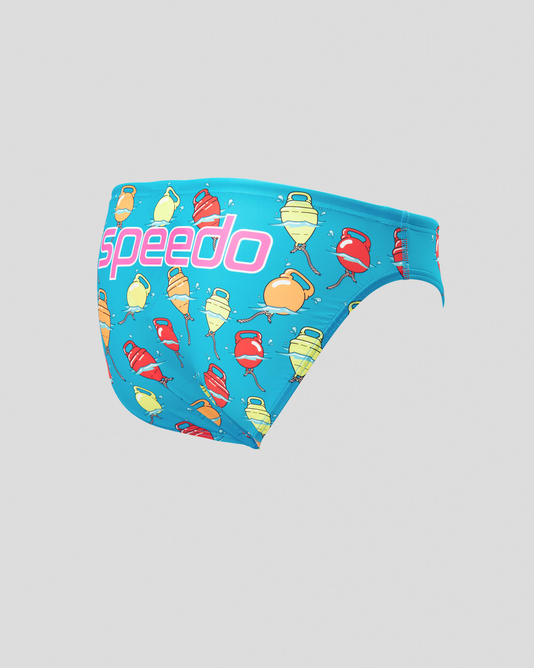 Shop Speedo Yeah The Buoys Swim Briefs In Blue - Fast Shipping & Easy ...