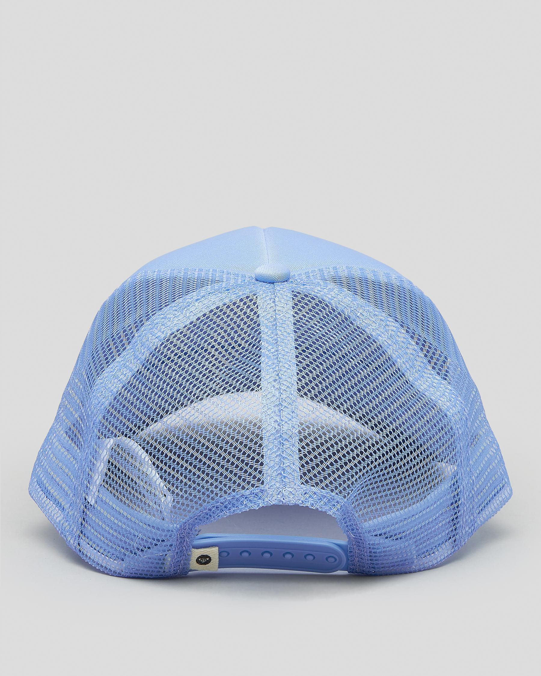 Shop Roxy Girls' Reggae Town Trucker Cap In Allure - Fast Shipping ...