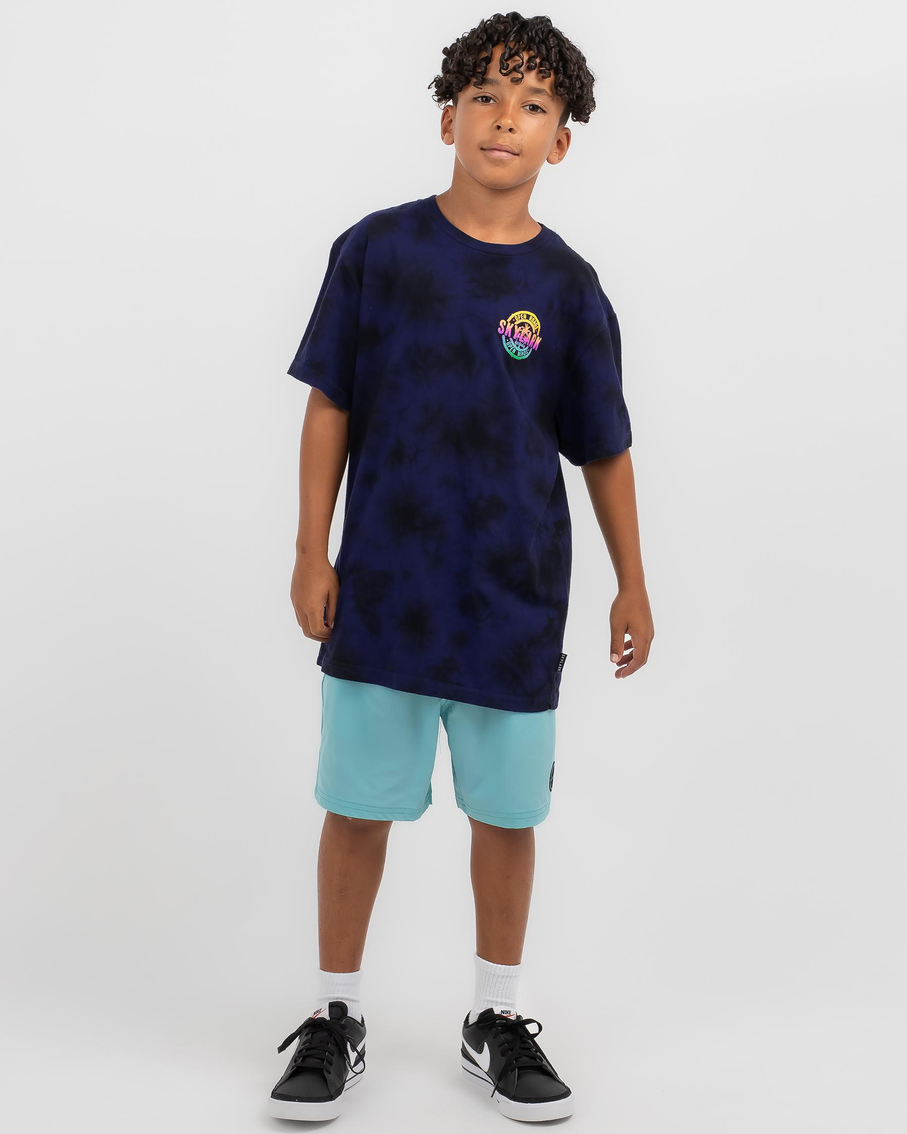 Shop Skylark Boys' Revel T-Shirt In Dark Navy Mottle - Fast Shipping & Easy Returns - City Beach ...