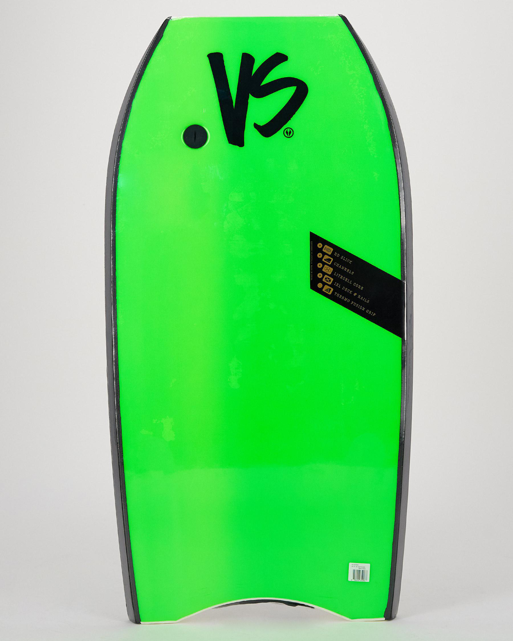 Shop Versus Inferno 40" Bodyboard In White/fluro Green - Fast Shipping ...