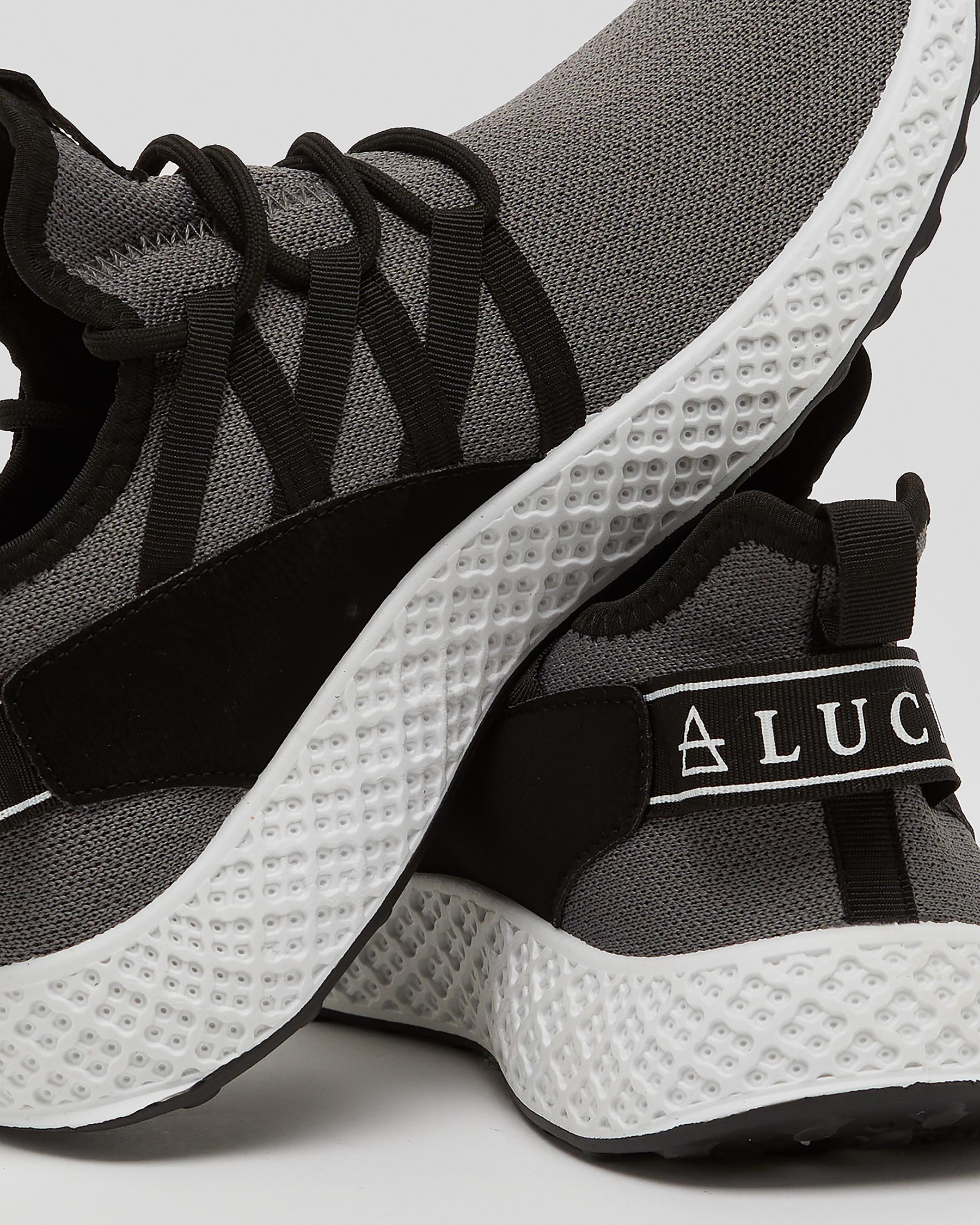 Shop Lucid Bolton Shoes In Grey/black/white - Fast Shipping & Easy ...