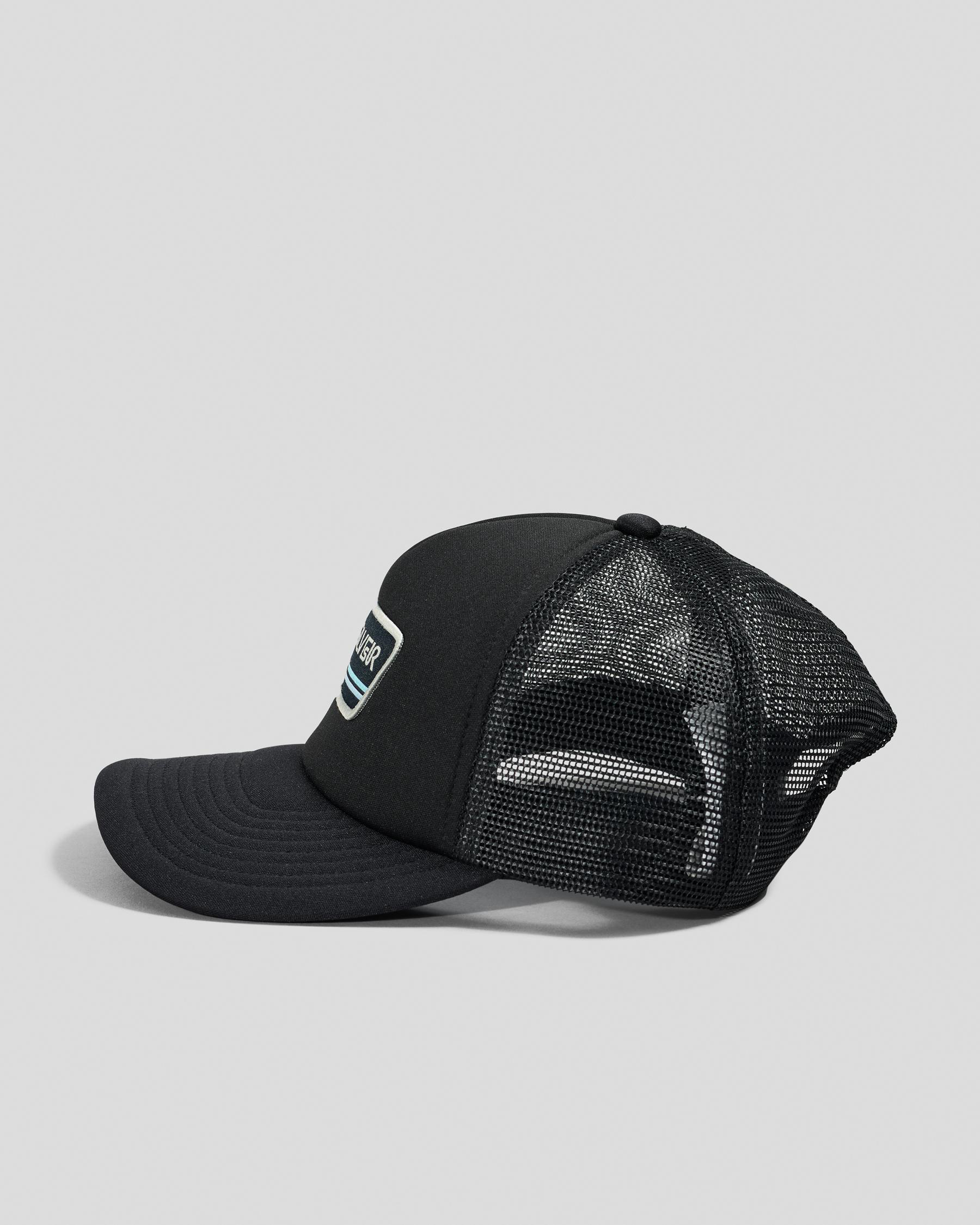 Shop Quiksilver Slab Drifter Youth Cap In Black - Fast Shipping & Easy ...
