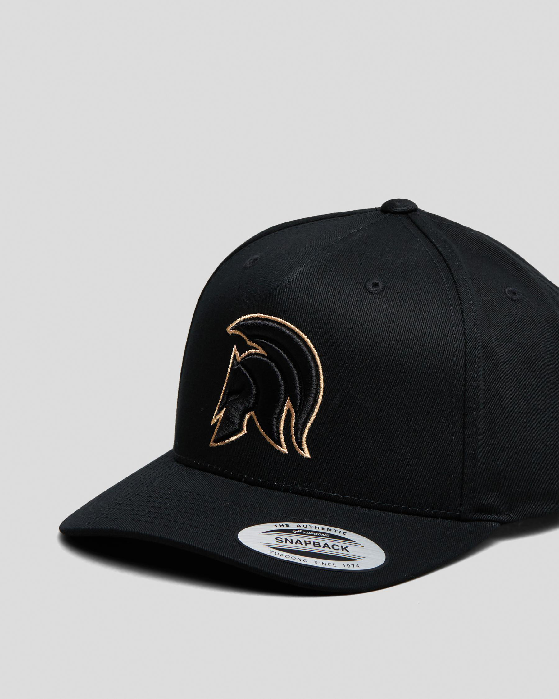 Shop Sparta Colosseum Snapback Cap In Black - Fast Shipping & Easy ...