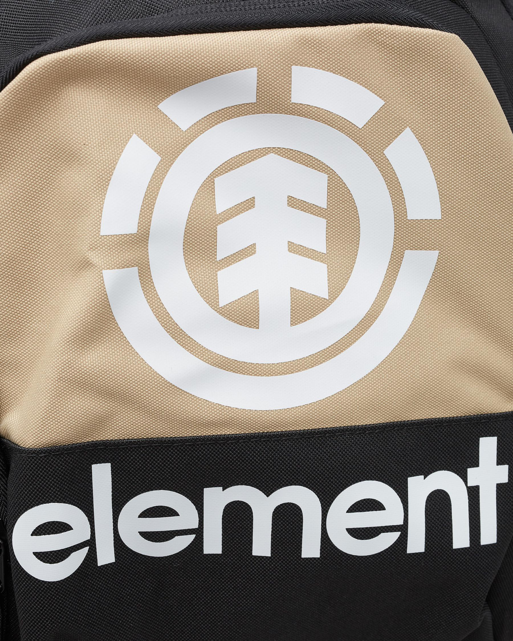 Shop Element Block Backpack In Black/ Tan - Fast Shipping & Easy ...
