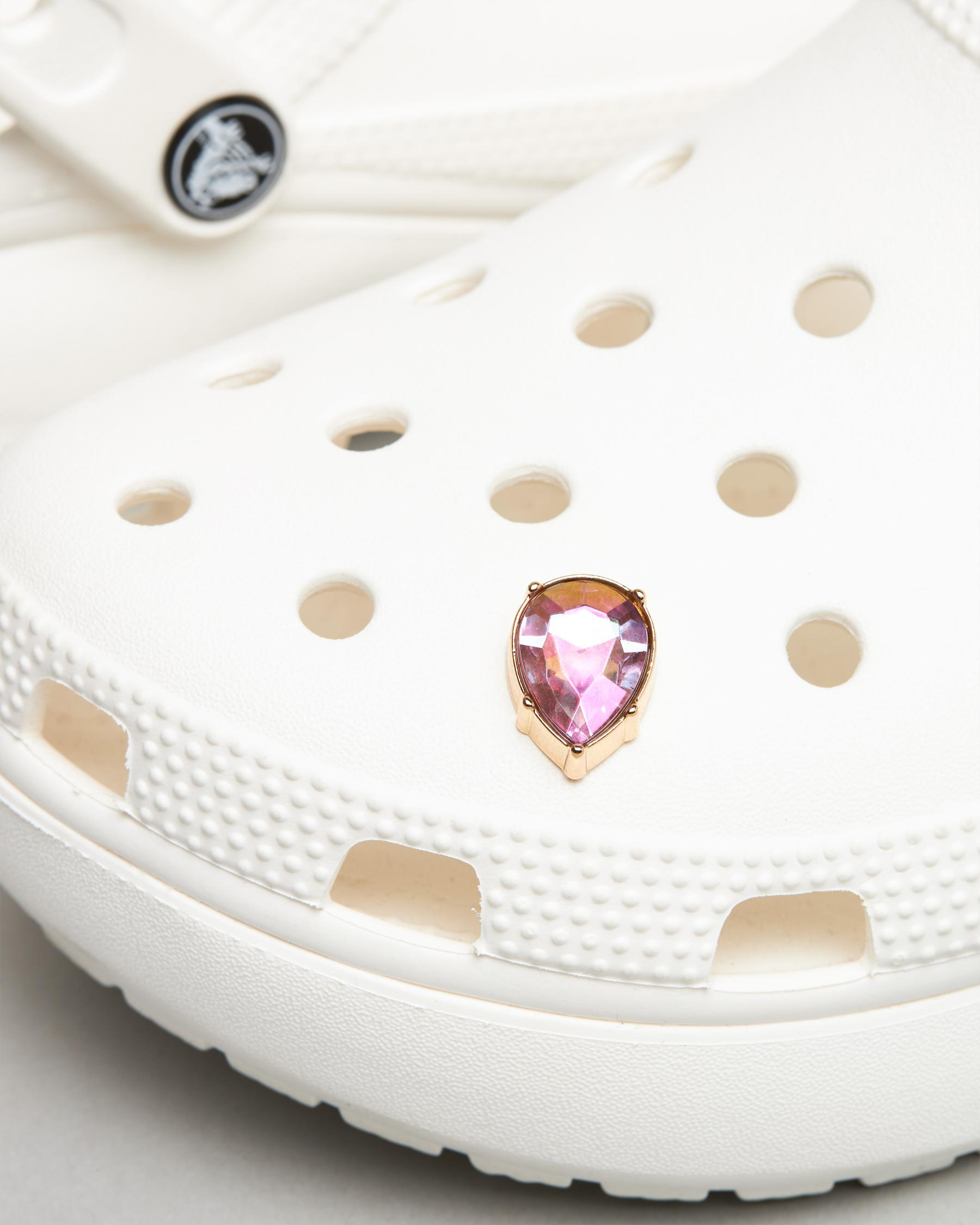 Crocs Pink Teardrop Gem Jibbitz In Multi - Fast Shipping & Easy Returns ...