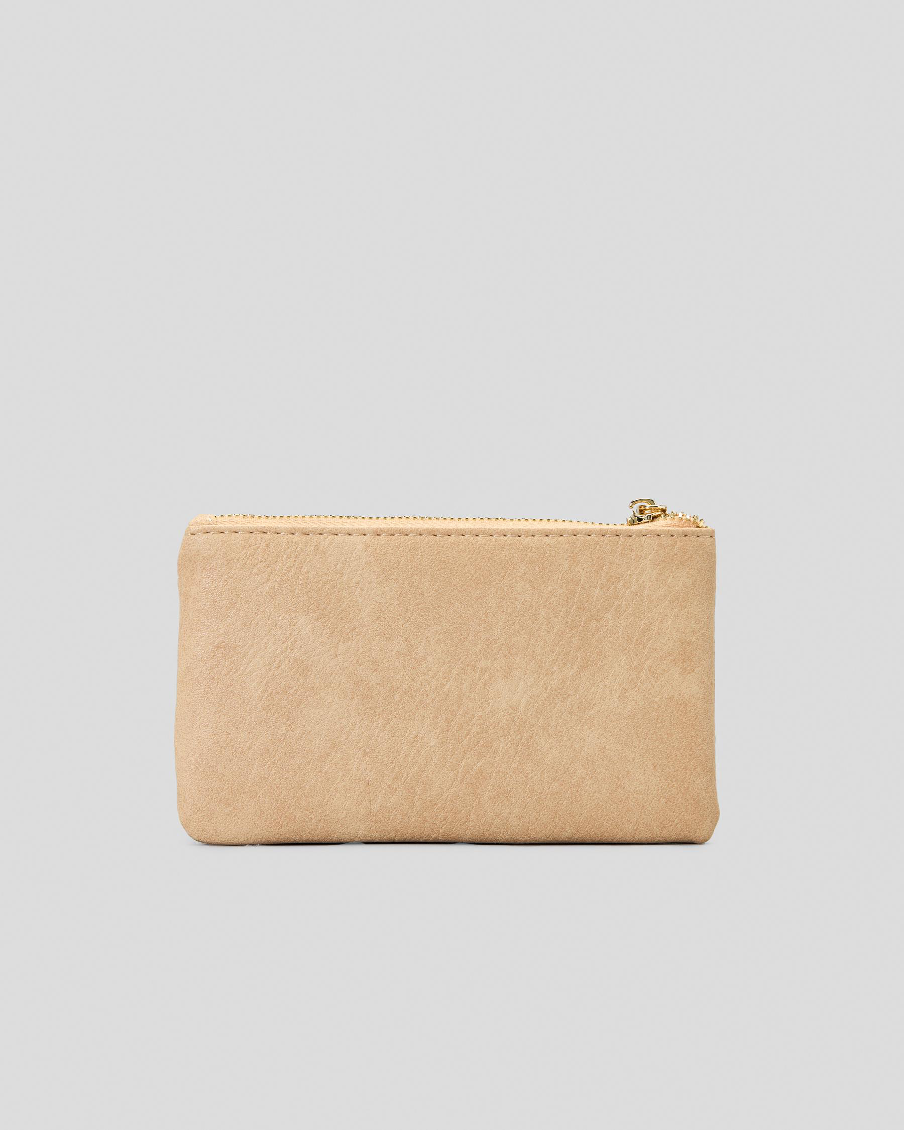 Shop Ava And Ever Jaxen Wallet In Sand/bone - Fast Shipping & Easy ...
