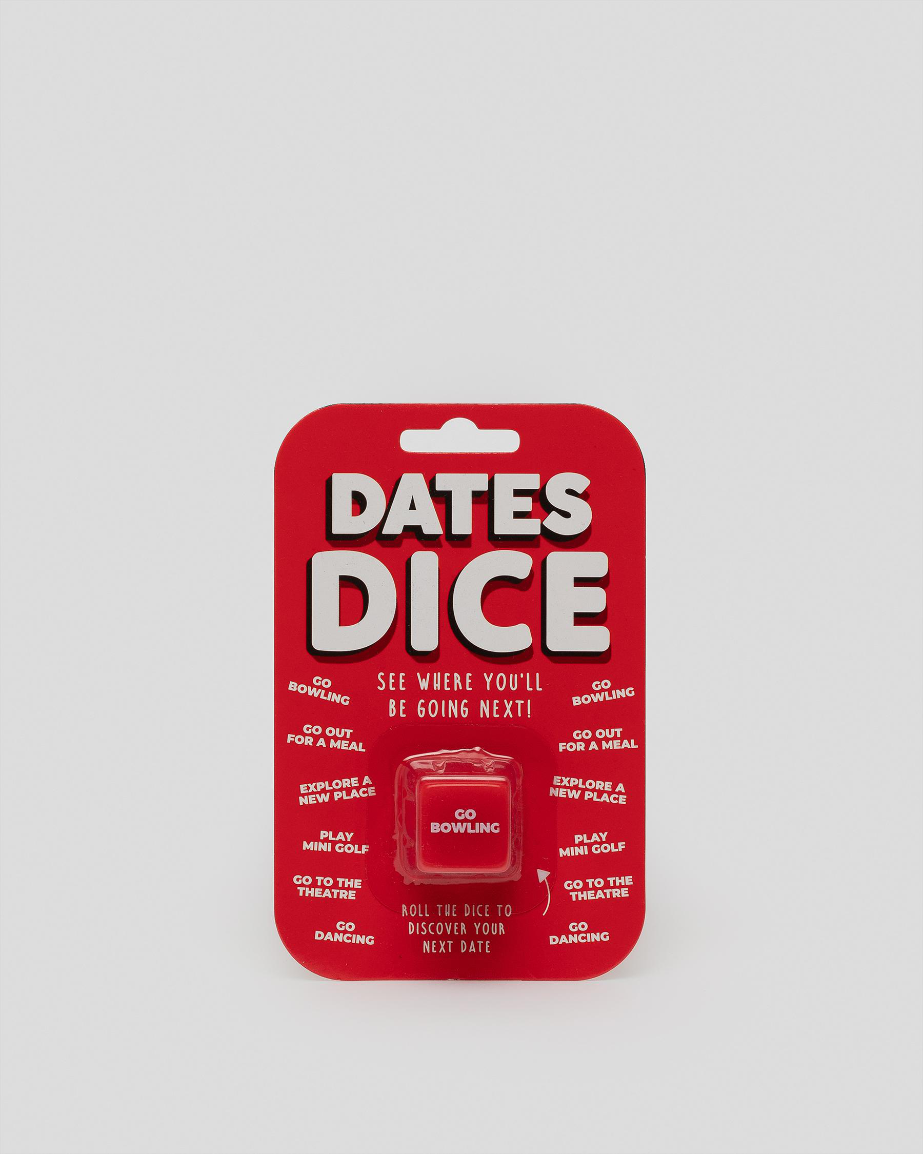 Shop Get It Now Dates Dice In Red - Fast Shipping & Easy Returns - City ...