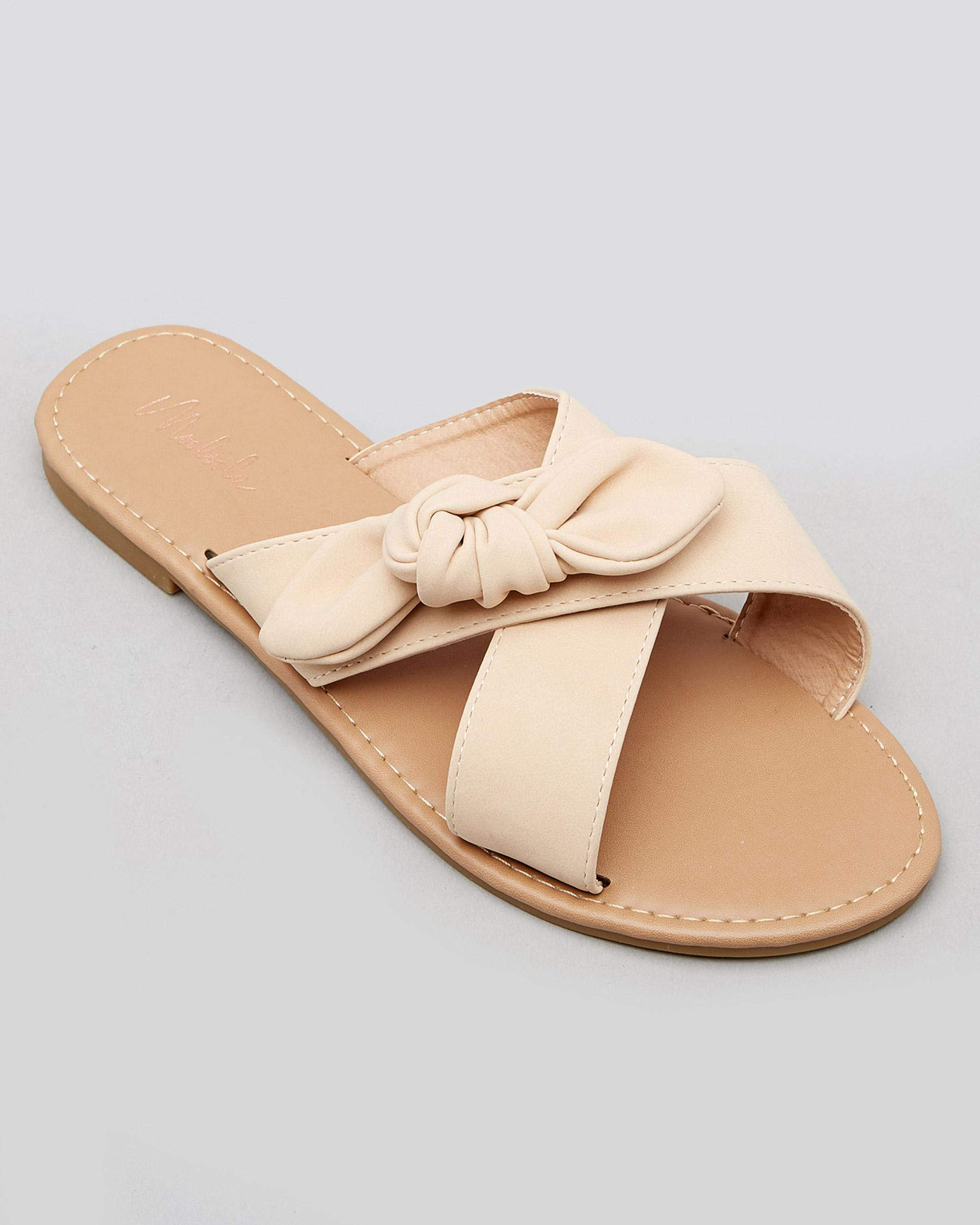 Shop Mooloola Sutton Sandals In Sand - Fast Shipping & Easy Returns ...
