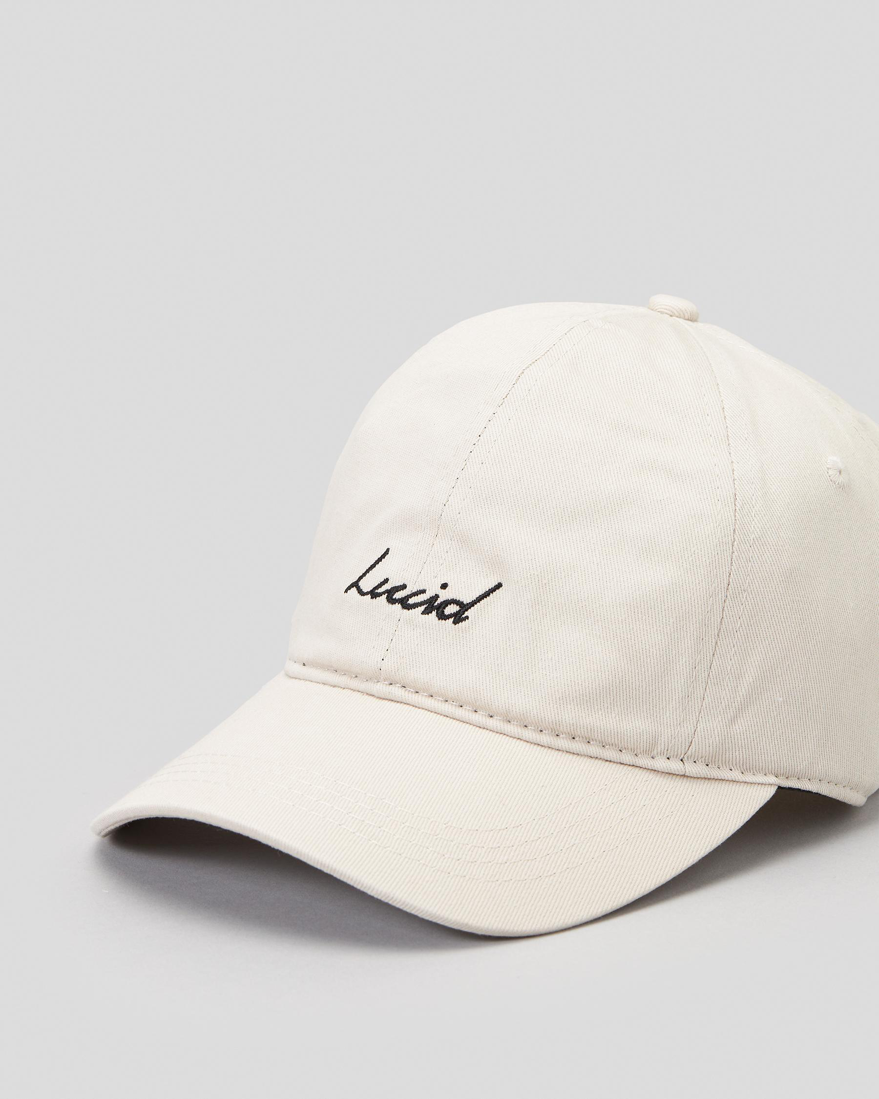 Shop Lucid Turmoil Relaxed Cap In Stone - Fast Shipping & Easy Returns ...