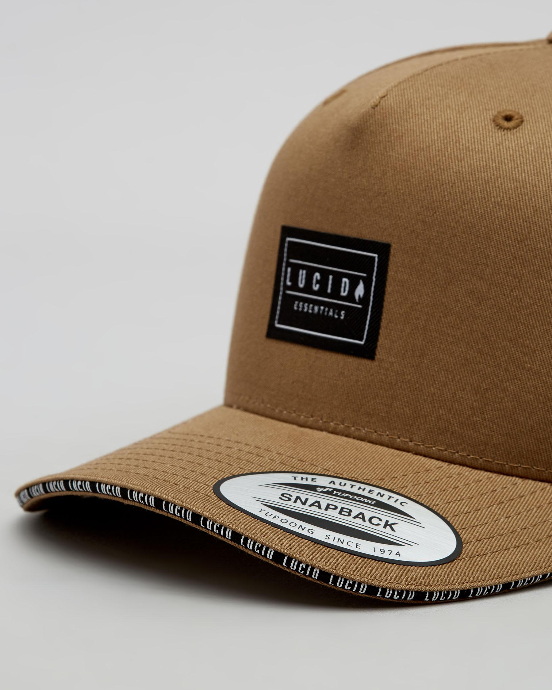 Shop Lucid Vertex Cap In Khaki - Fast Shipping & Easy Returns - City ...