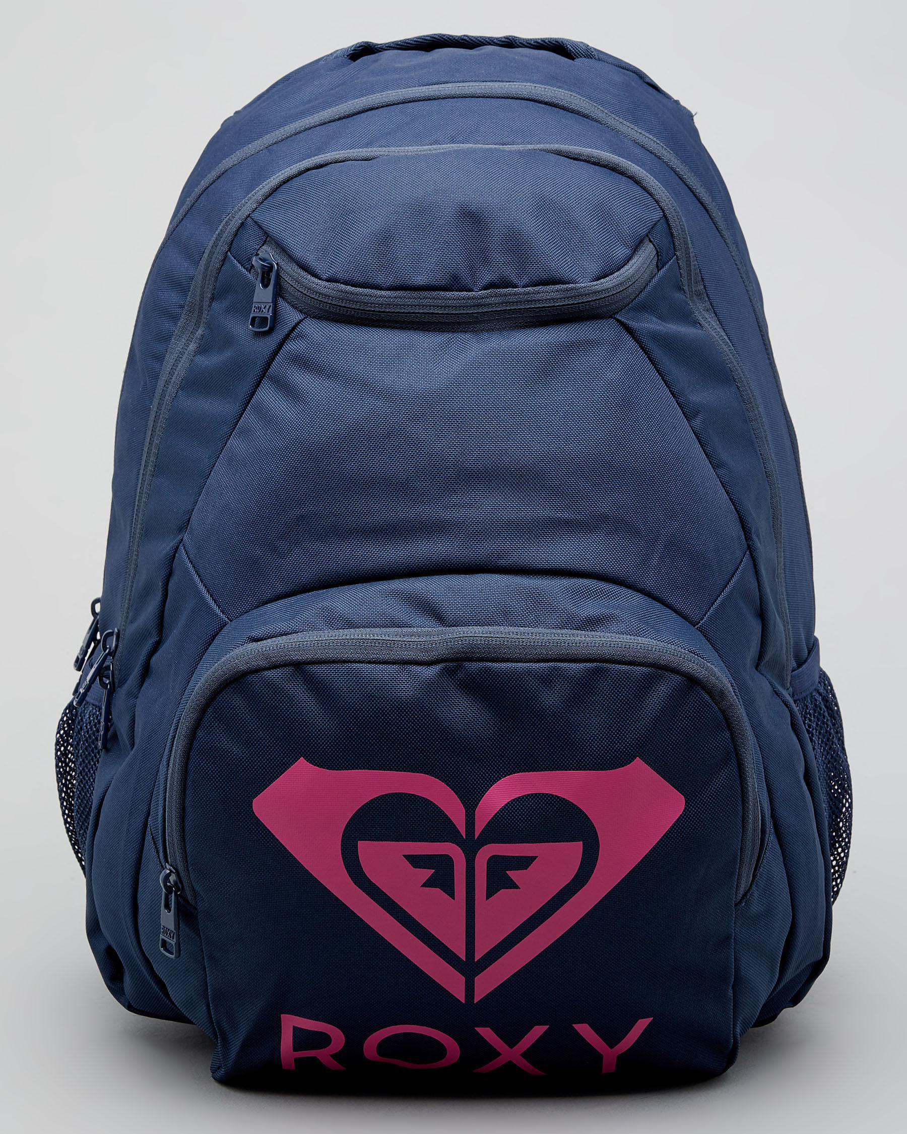 Shop Roxy Shadow Swell Backpack In Mood Indigo - Fast Shipping & Easy ...
