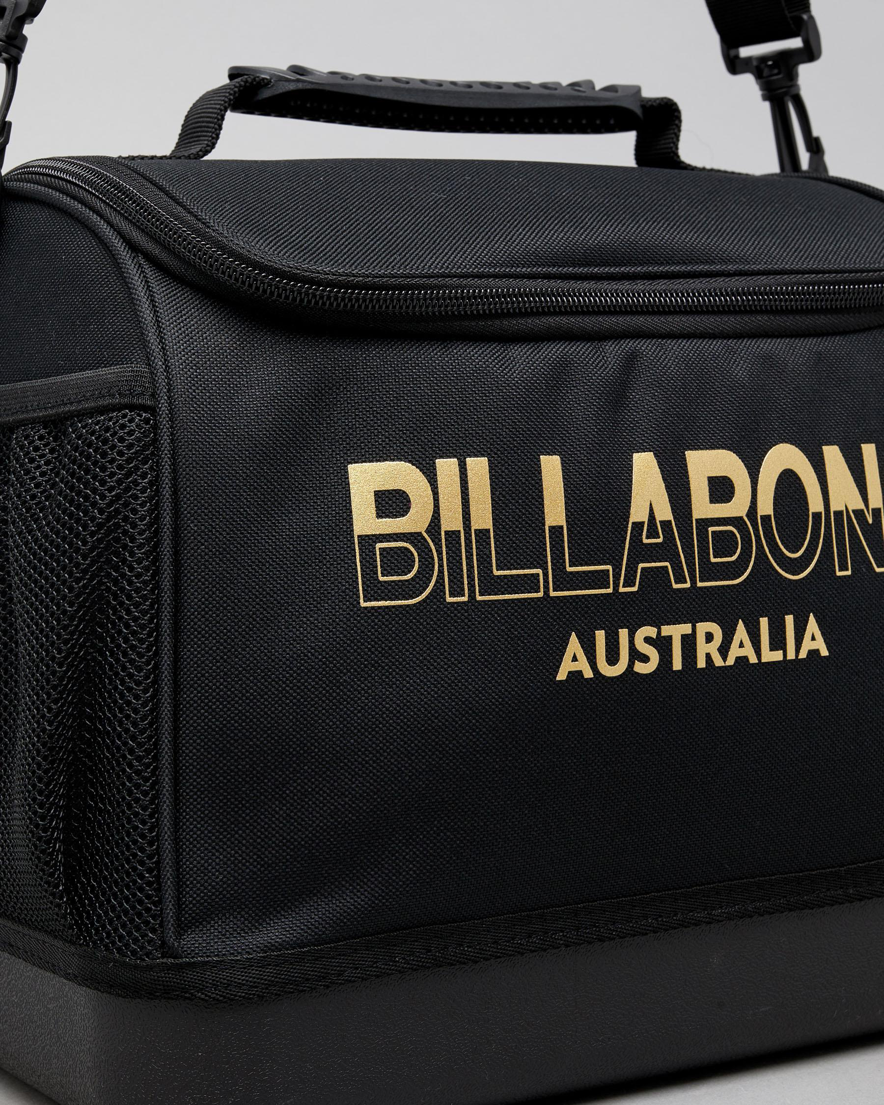 Shop Billabong Block out Cooler Bag In Black - Fast Shipping & Easy ...