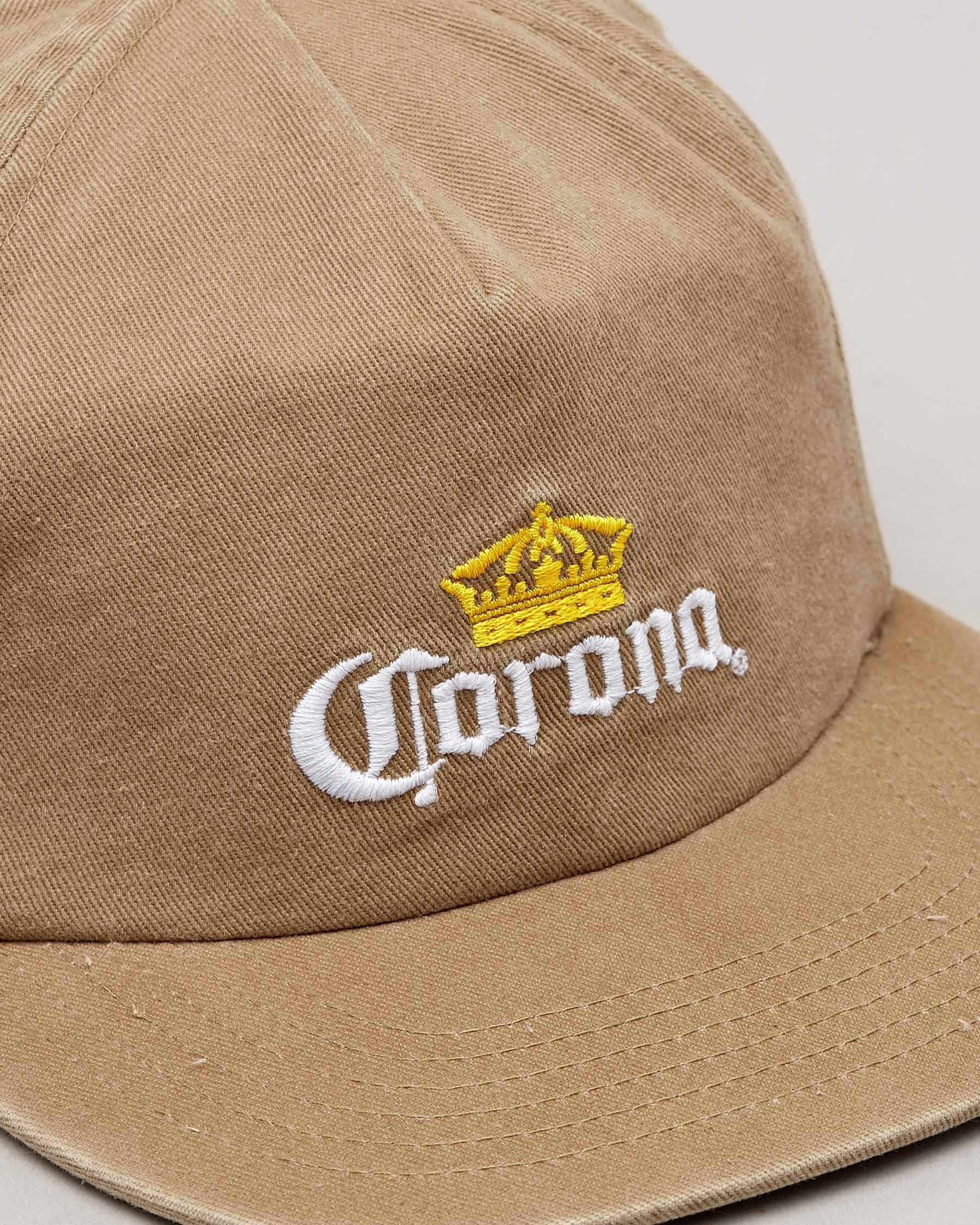 Shop Corona Woven 5 Panel Cap In Sand - Fast Shipping & Easy Returns ...