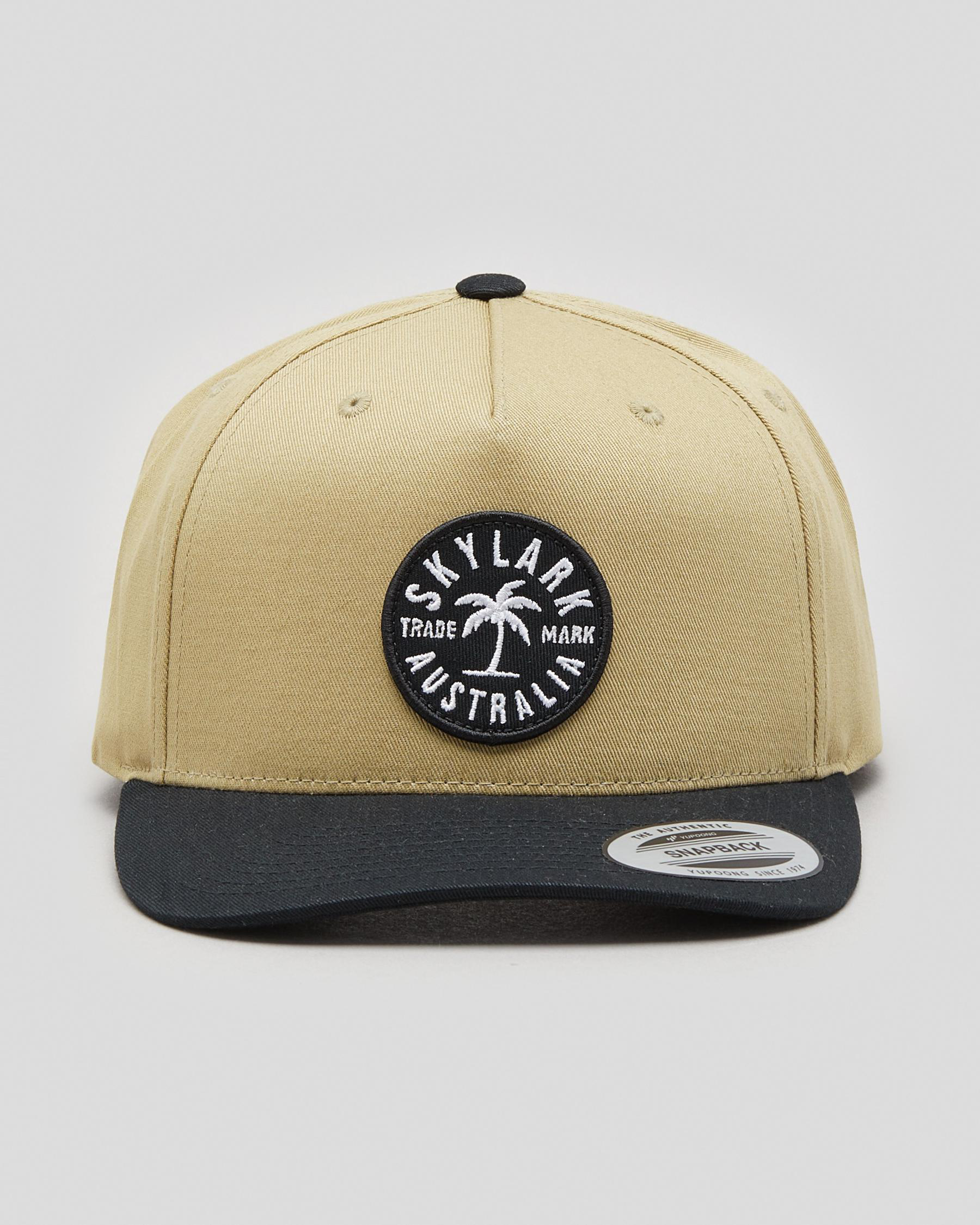 Shop Skylark Flip Side Snapback Cap In Tan/ Black - Fast Shipping ...