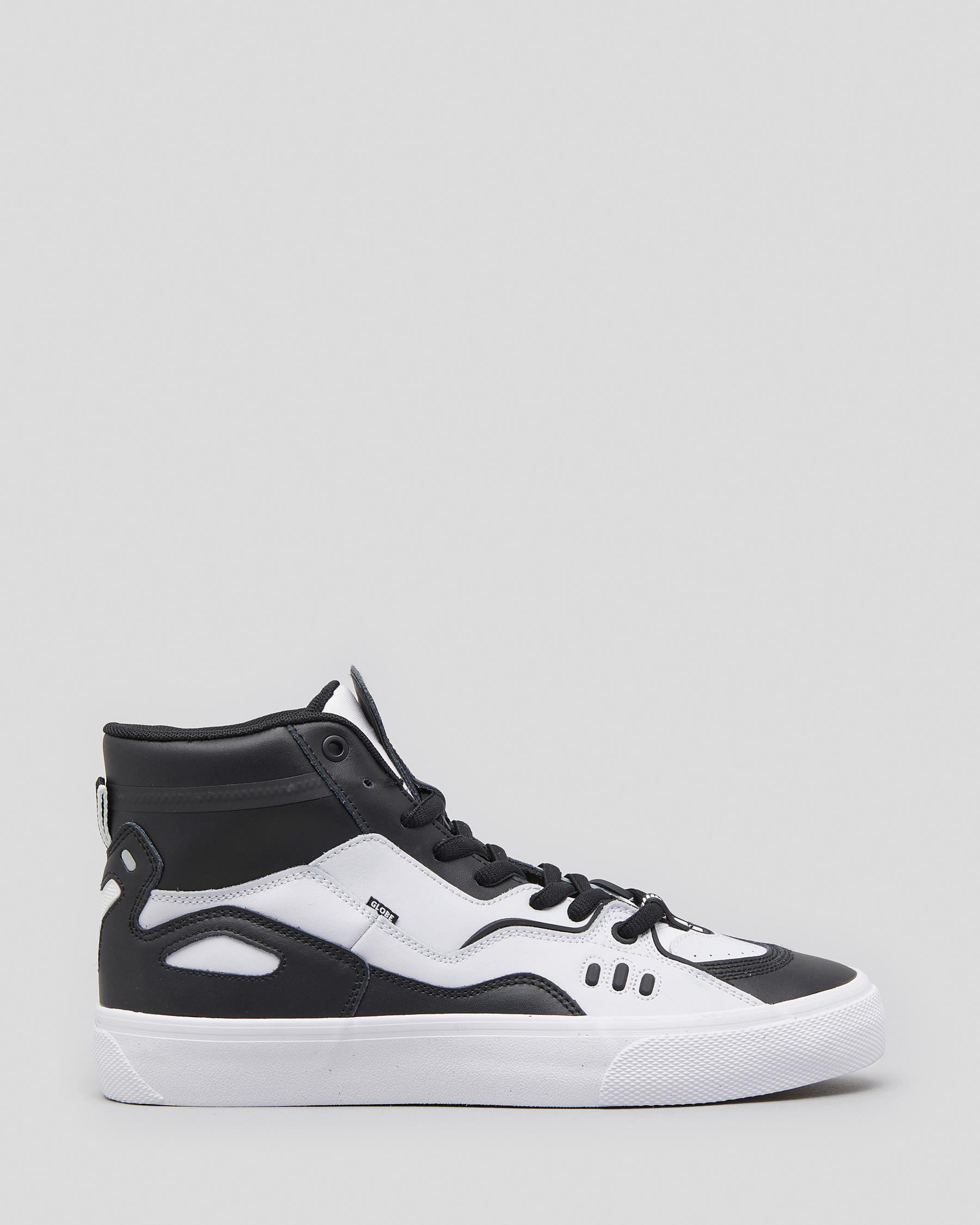 Shop Globe Dimension Hi-Top Shoes In Black/white - Fast Shipping & Easy ...