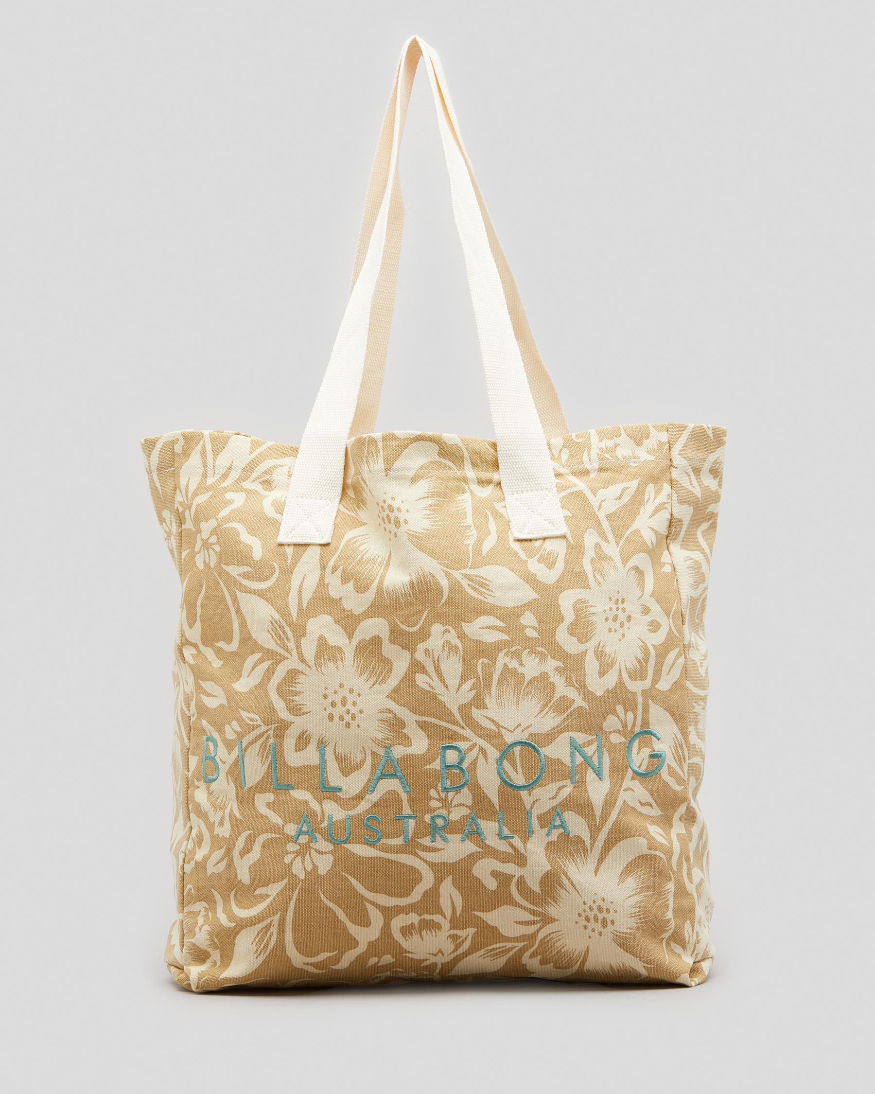 Shop Billabong Babin Beach Bag In Nutmeg - Fast Shipping & Easy Returns ...