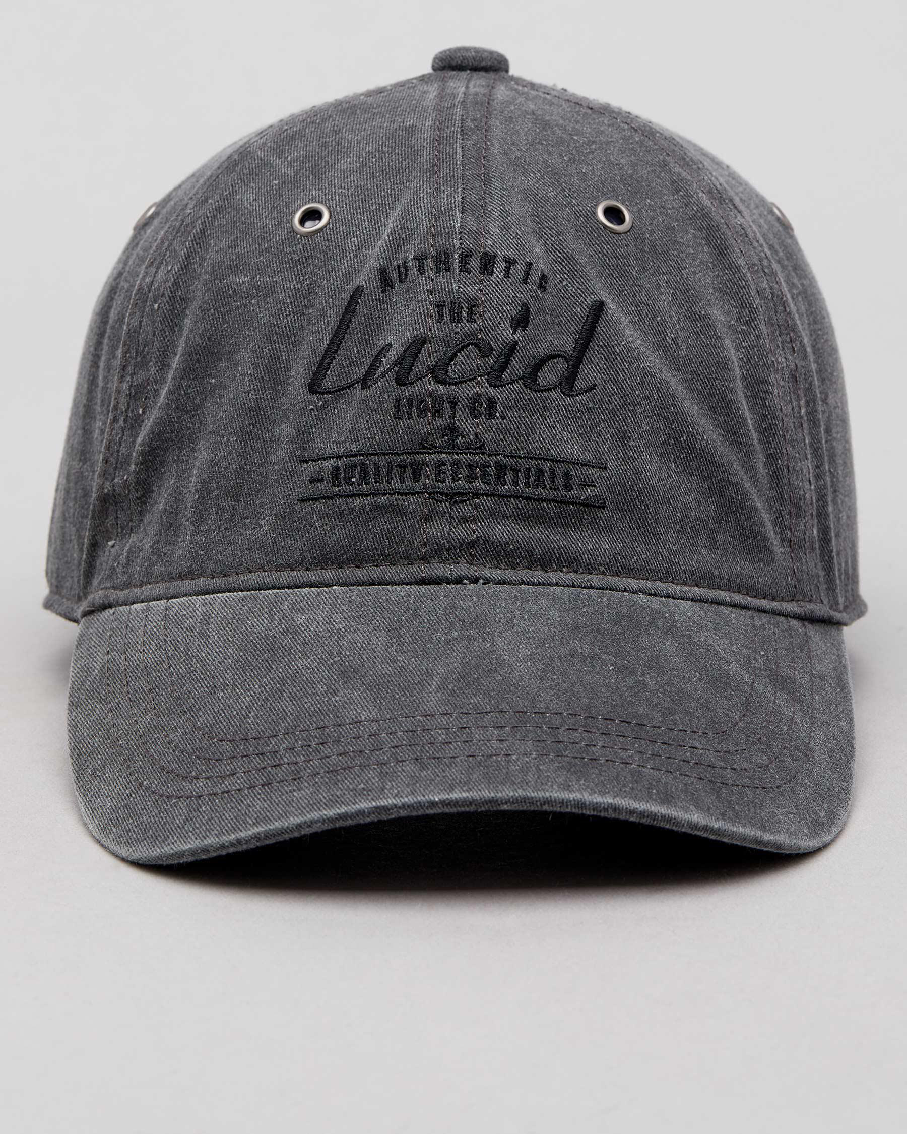 Shop Lucid Lucid Wedge Dad Cap In Charcoal - Fast Shipping & Easy ...