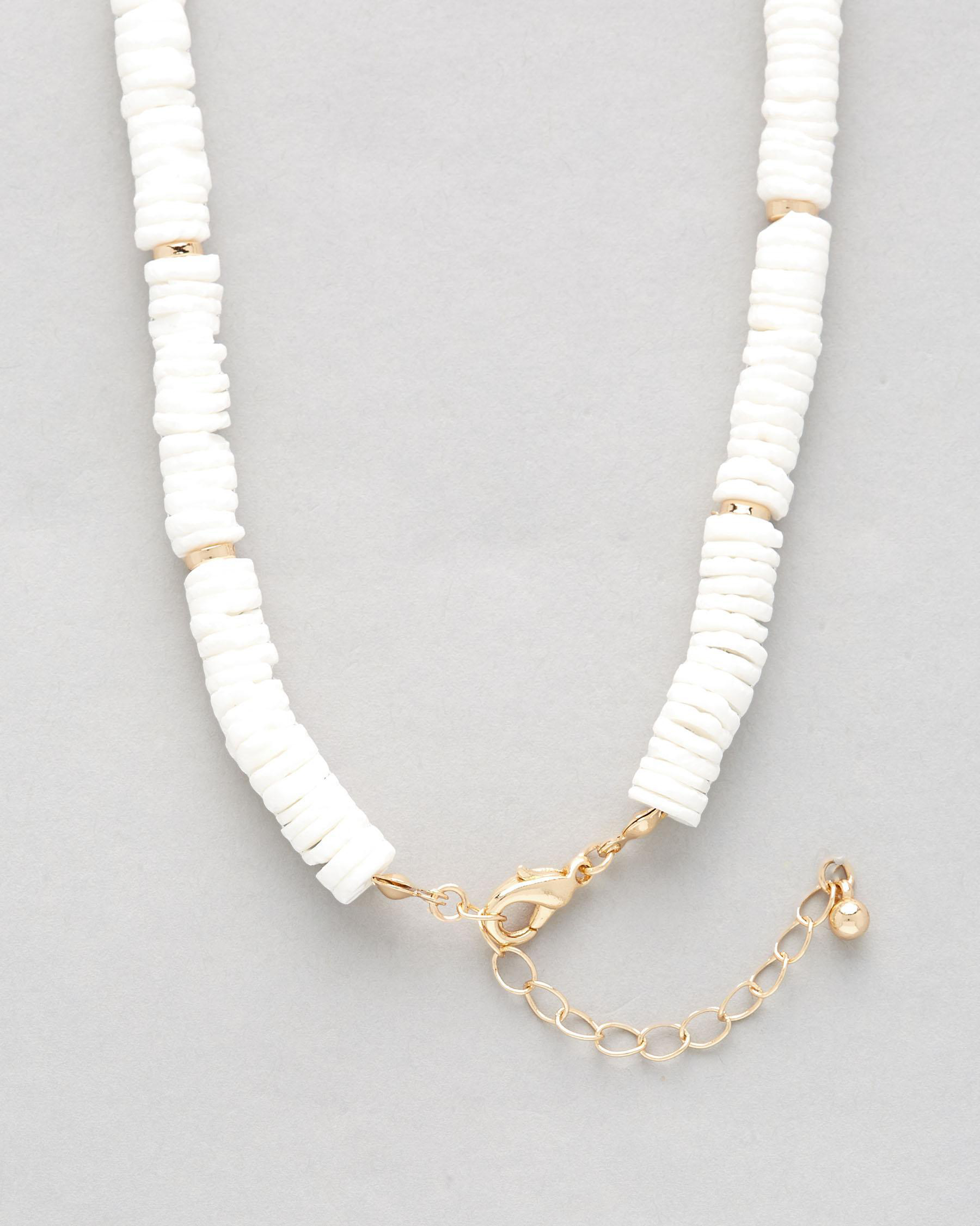 Shop Karyn In LA Caelan Necklace Pack In White/tan/gold - Fast Shipping ...