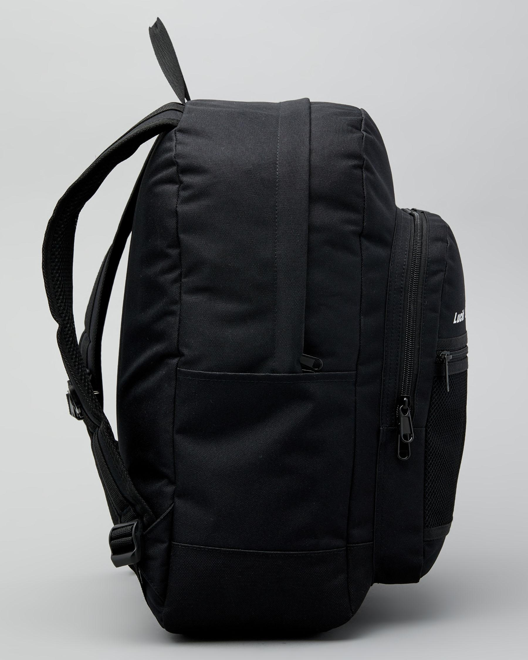 Shop Lucid Stockpile Backpack In Black - Fast Shipping & Easy Returns ...