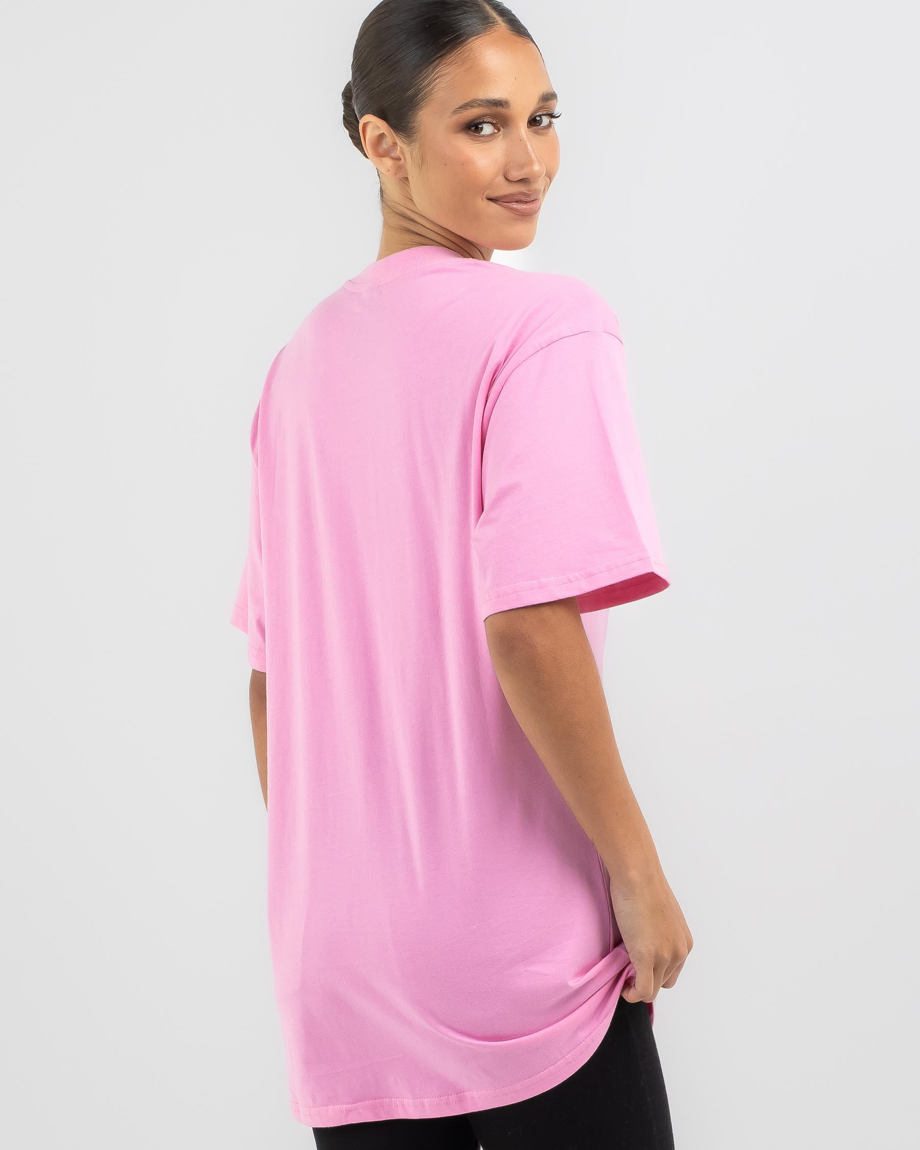 Shop Jetpilot Colour Vision T-Shirt In Pink - Fast Shipping & Easy ...