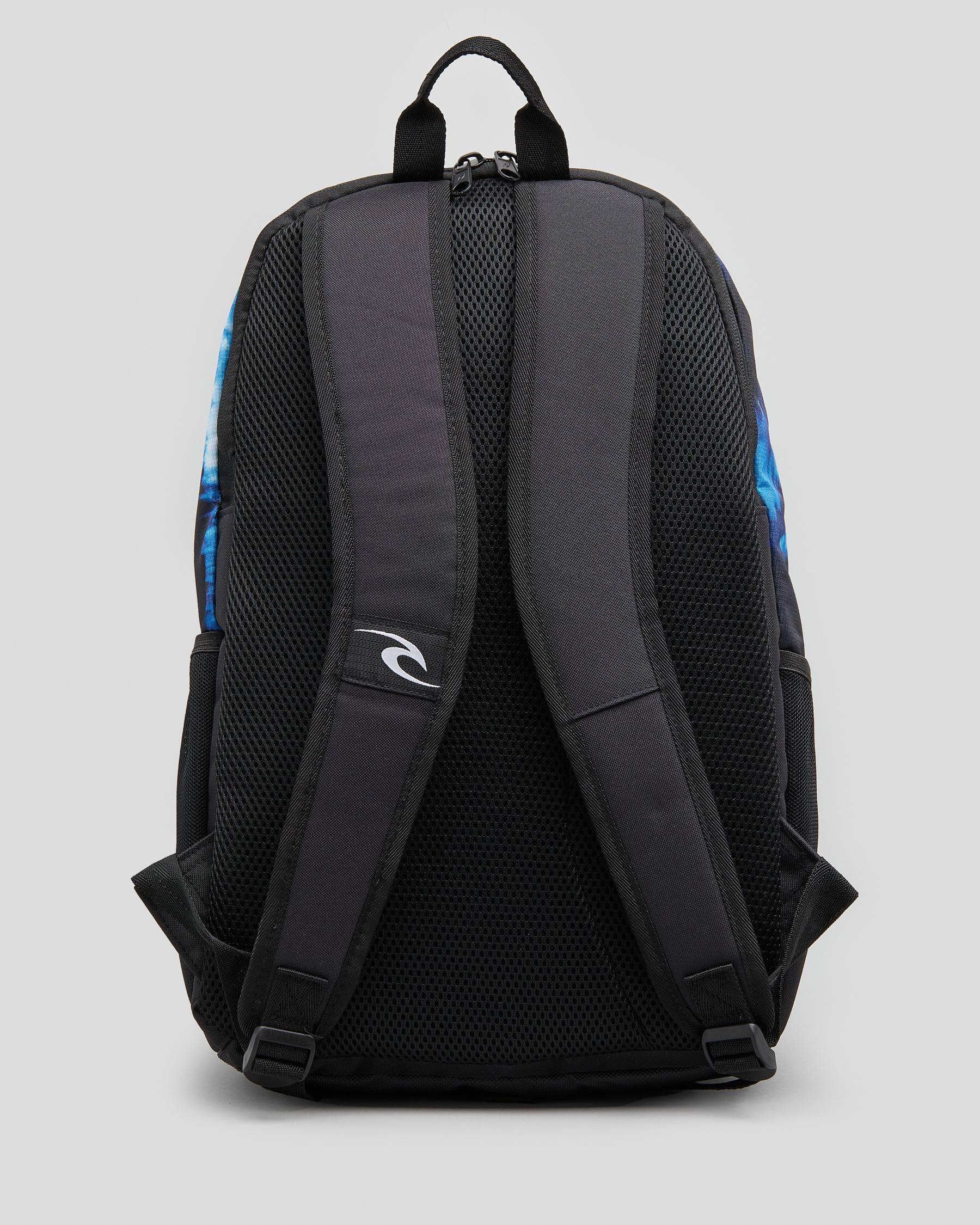Shop Rip Curl Ozone 30L Combo Eco Backpack In Blue - Fast Shipping ...