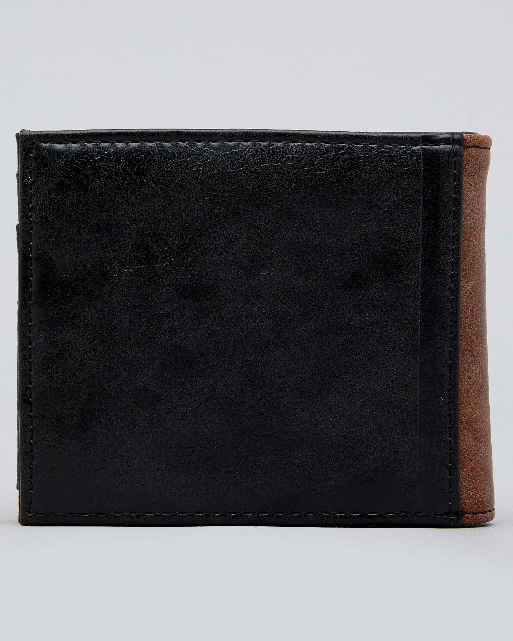 Shop Jacks Due Wallet In Black/ Brown - Fast Shipping & Easy Returns ...