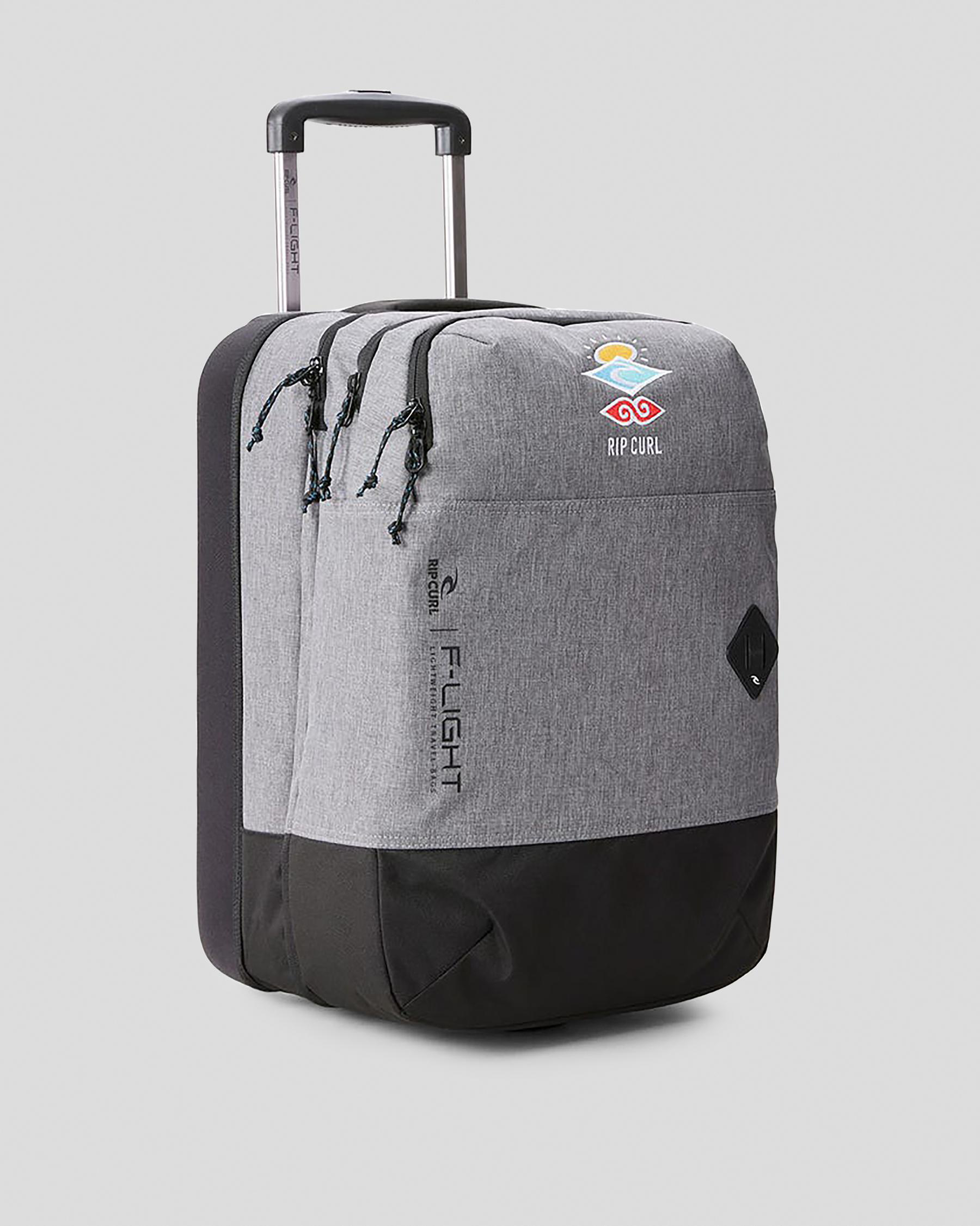 Shop Rip Curl F-Light Cabin 35L IOS Bag In Grey Marle - Fast Shipping ...