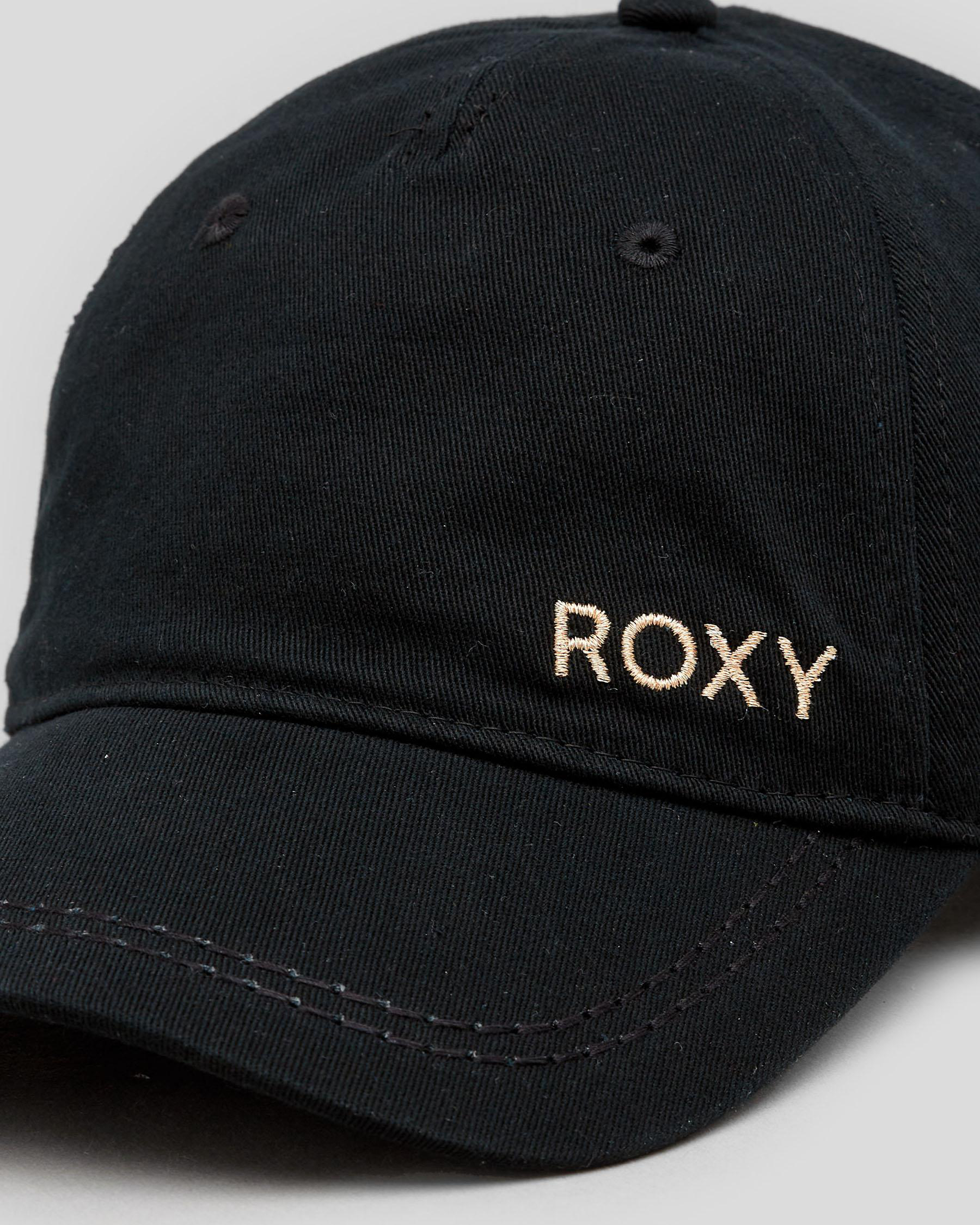 Roxy Blancas Cap In True Black - FREE* Shipping & Easy Returns - City ...