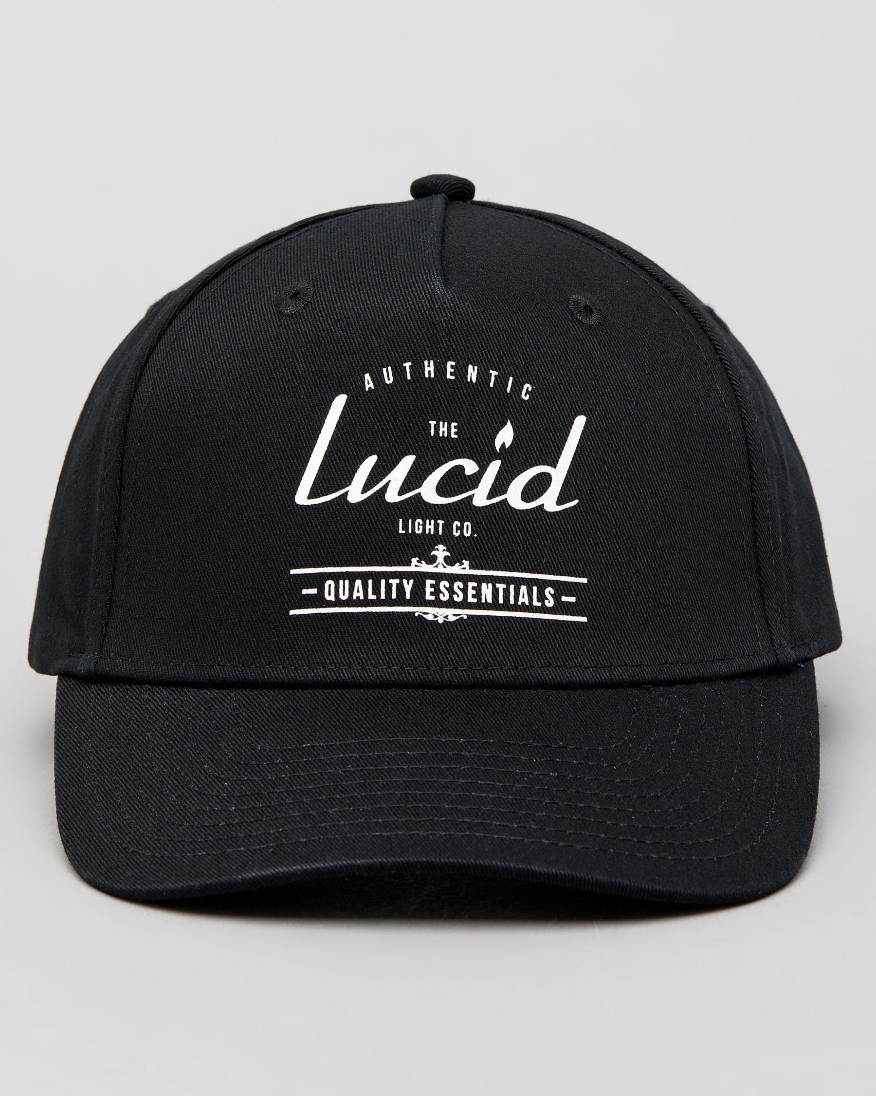 Lucid Boys' Wedge Cap In Black/white - Fast Shipping & Easy Returns ...