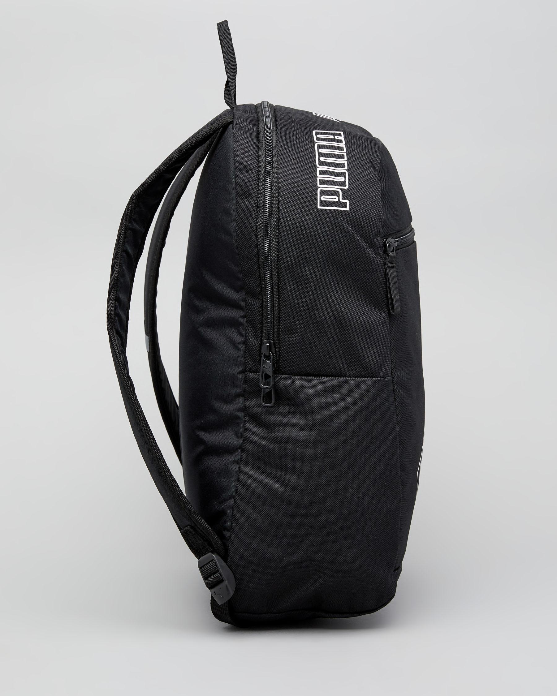 Shop Puma Phase II Backpack In Black - Fast Shipping & Easy Returns ...