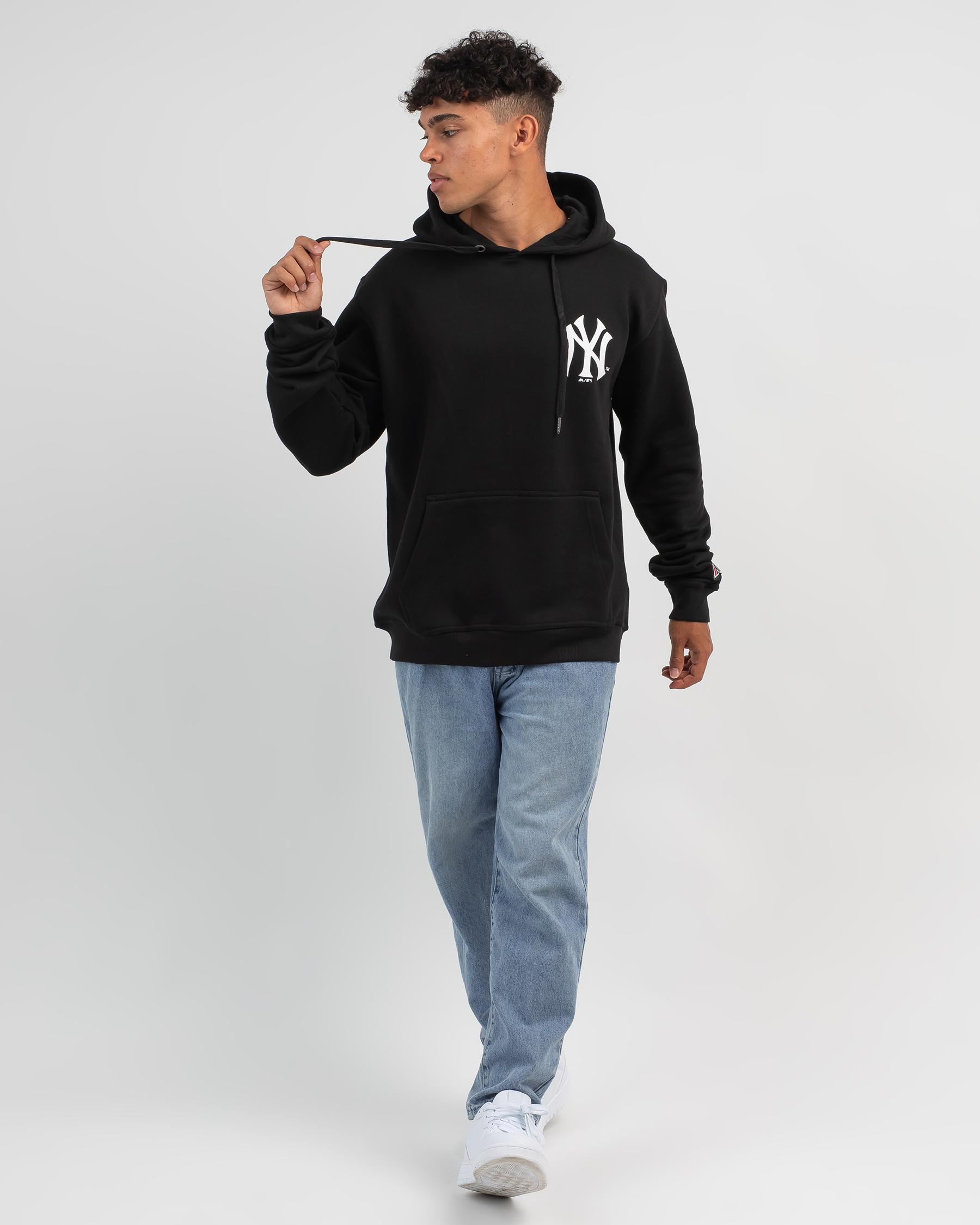 Shop Majestic The Duke Yankees Hoodie In Black - Fast Shipping & Easy ...