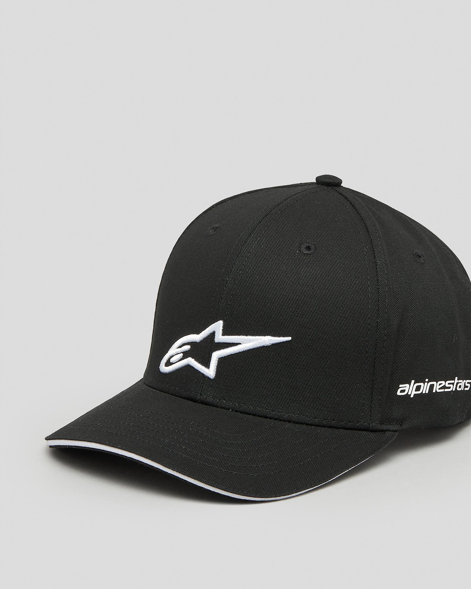 Shop Alpinestars Rostrum Cap In Black/white - Fast Shipping & Easy ...