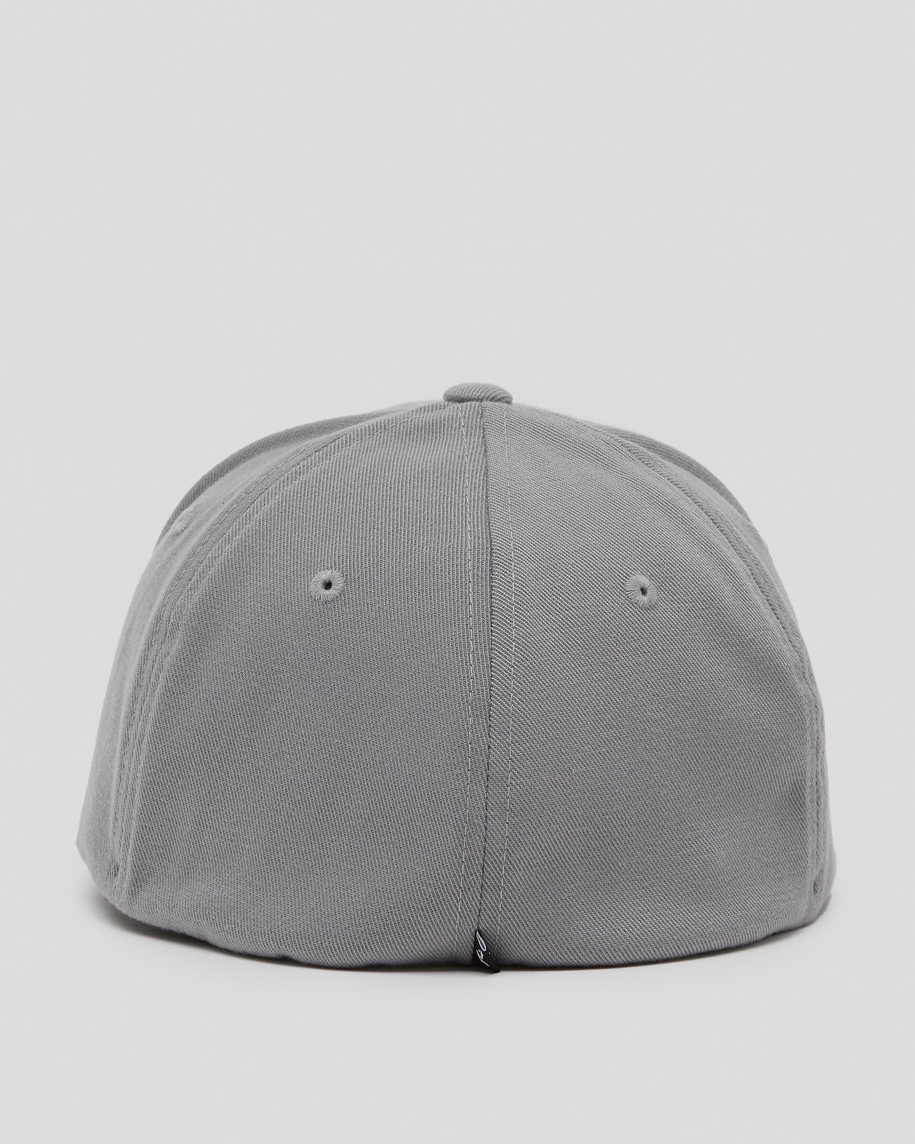 Shop Rusty Chronic 4 Flexfit Cap In Frost Grey - Fast Shipping & Easy ...