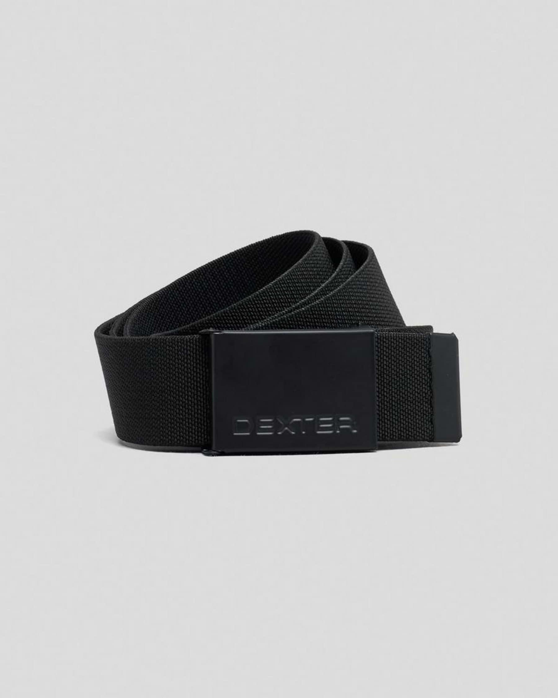 Dexter Stretch Web Belt In Black - FREE* Shipping & Easy Returns - City ...