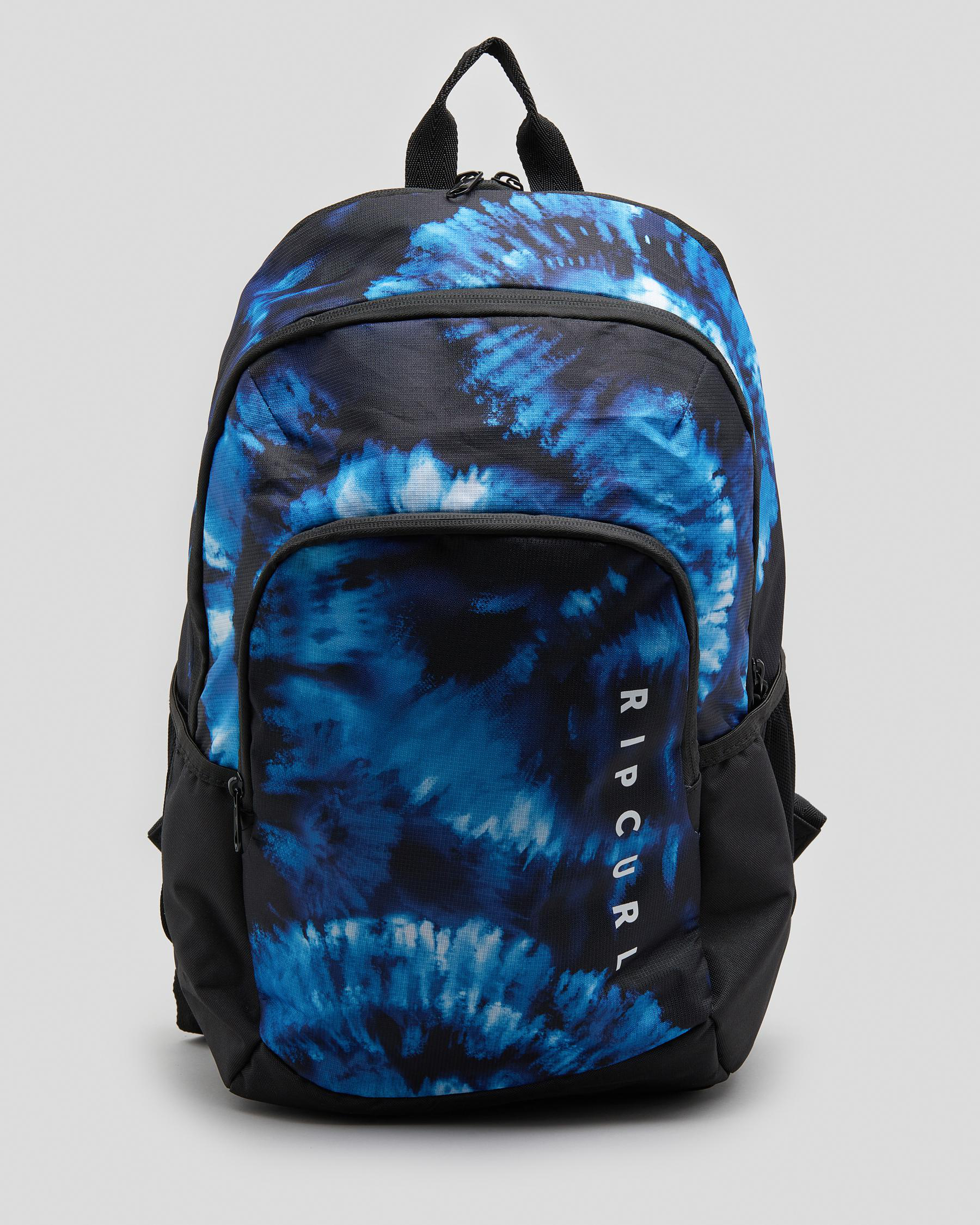 Shop Rip Curl Ozone 30L Combo Eco Backpack In Blue - Fast Shipping ...