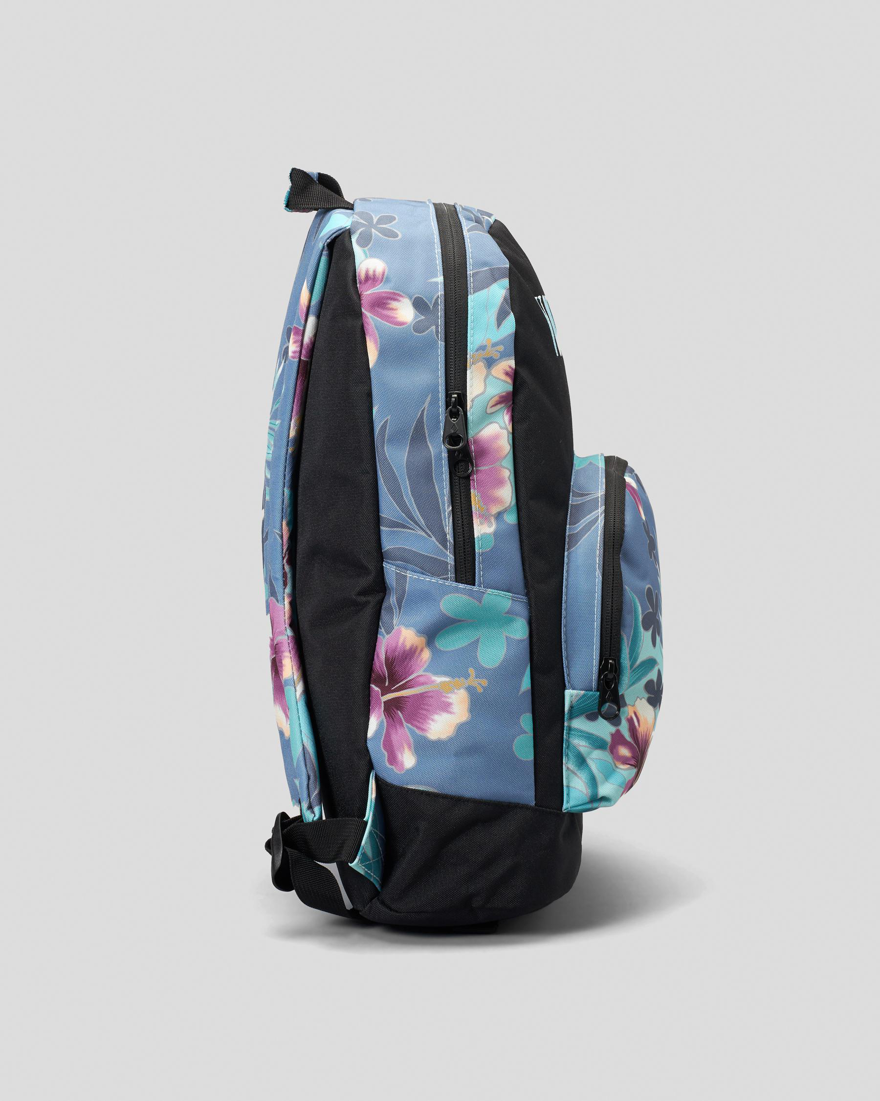 Shop Volcom Patch Attack Retreat Backpack In Glacier Blue - Fast ...