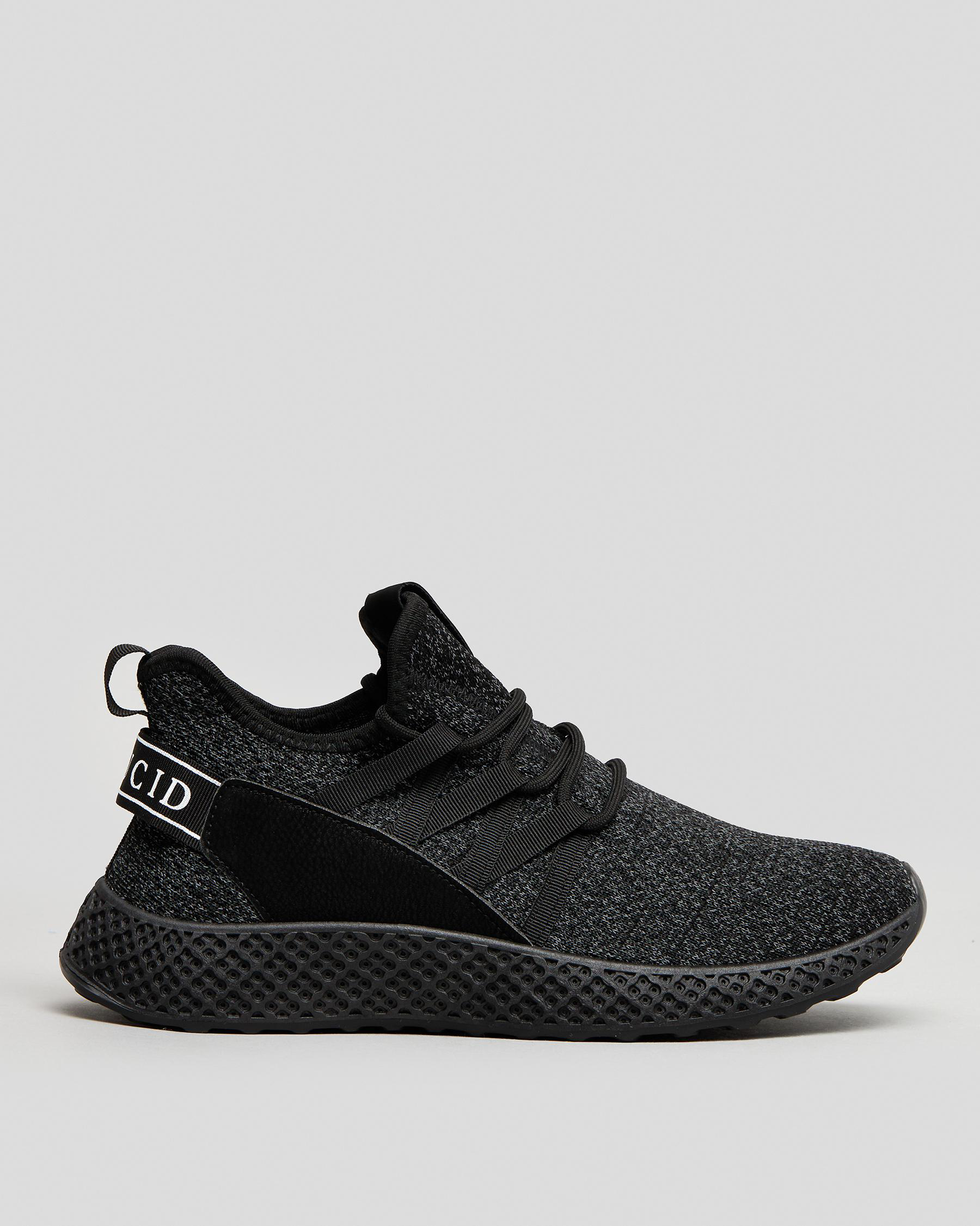 Shop Lucid Bolton Shoes In Black/black/reflective - Fast Shipping ...