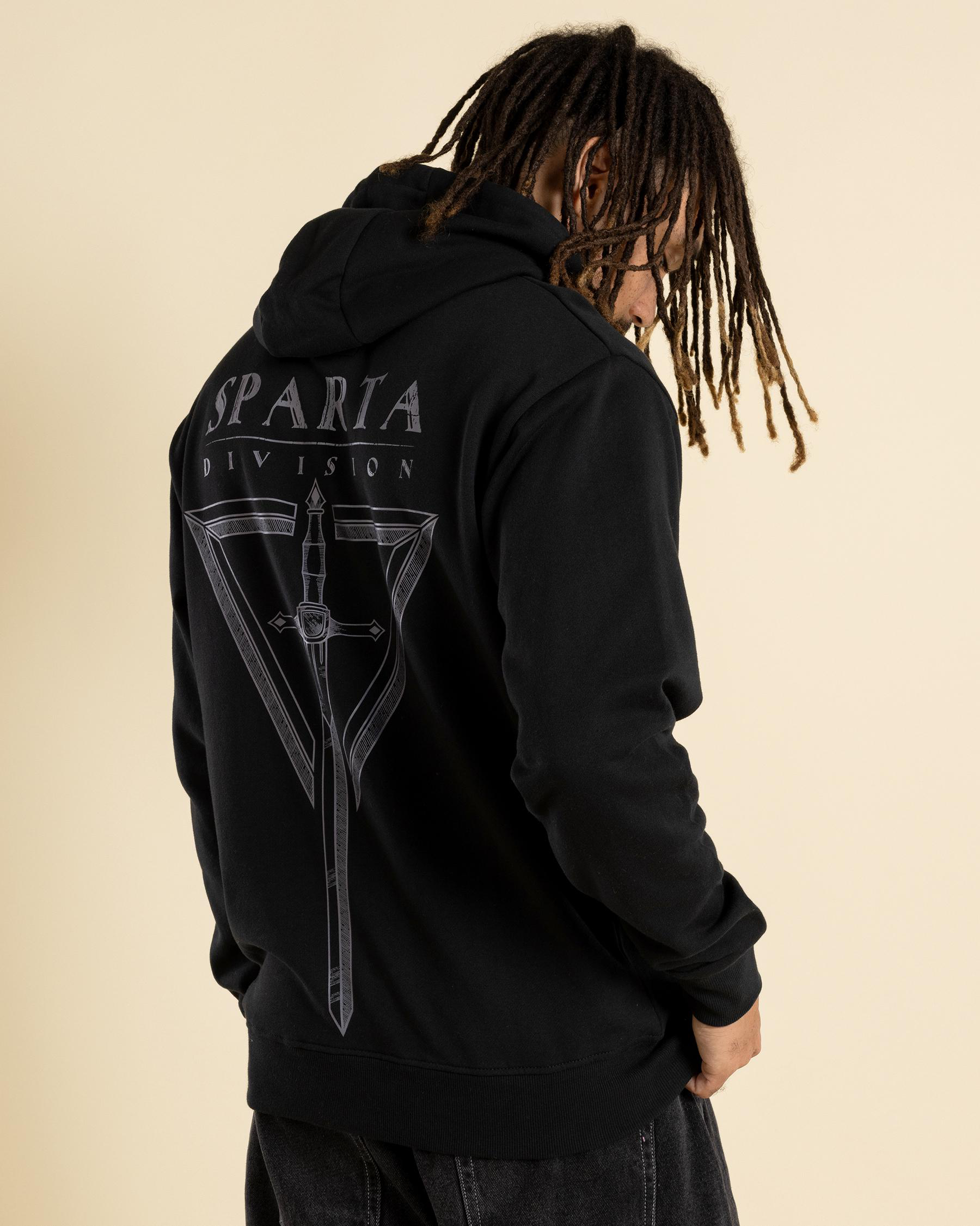 Shop Sparta Scabbard Hoodie In Black - Fast Shipping & Easy Returns ...