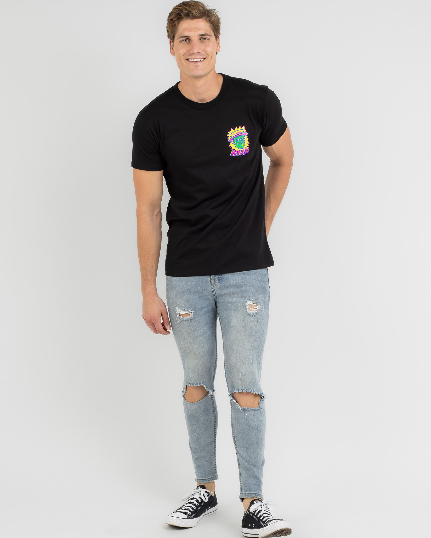 Shop Milton Mango Made for Mangos T-Shirt In Black - Fast Shipping ...