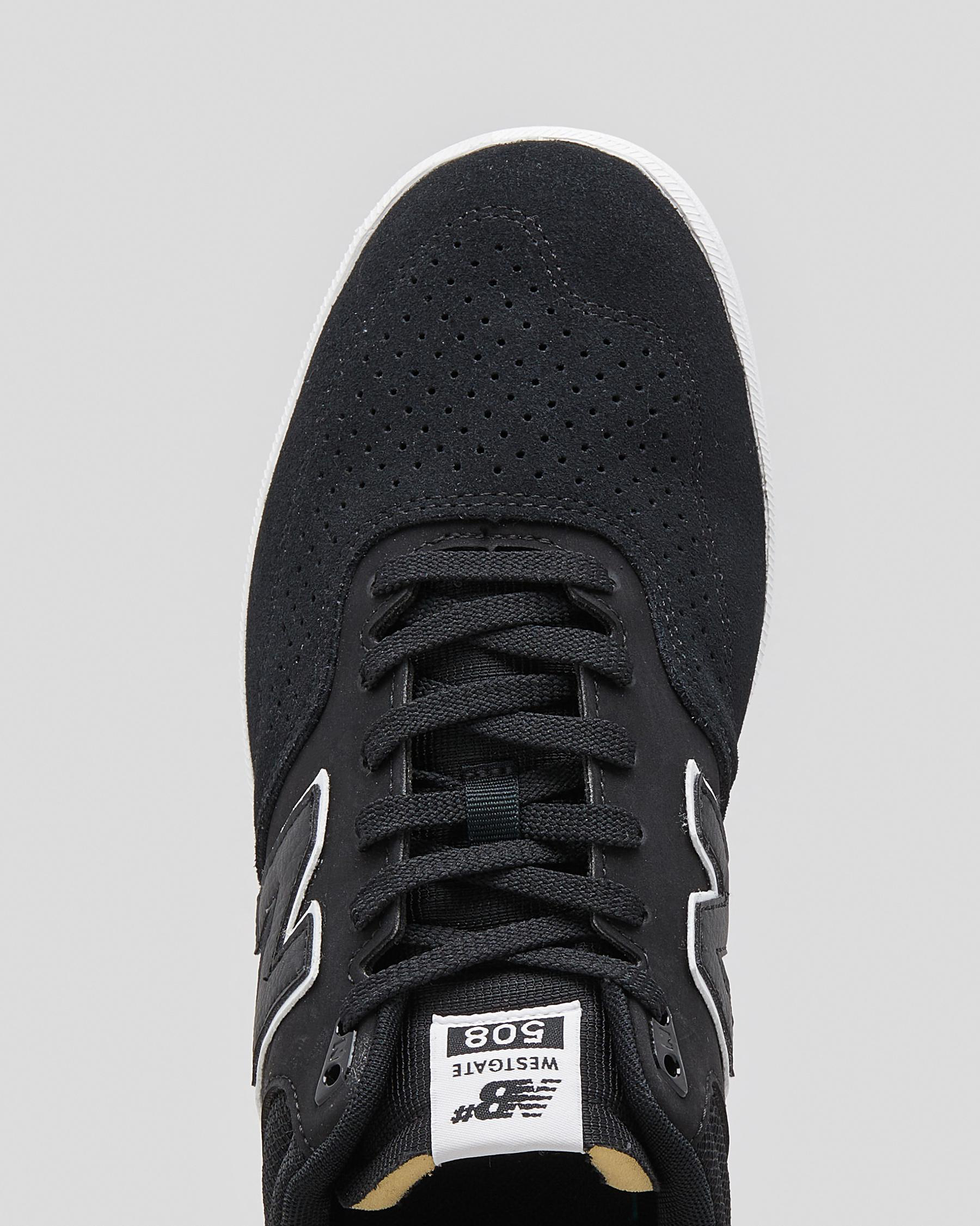 Shop New Balance NB 508 Shoes In Black/white - Fast Shipping & Easy ...