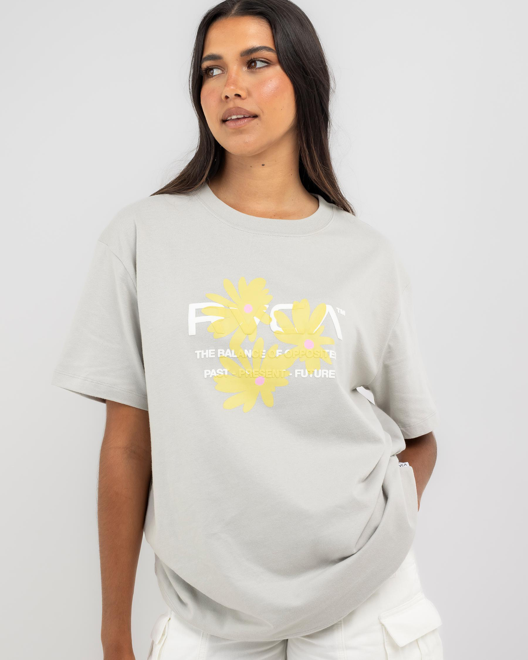 Shop RVCA Ground Cover Relaxed T-Shirt In Vapor - Fast Shipping & Easy Returns - City Beach ...