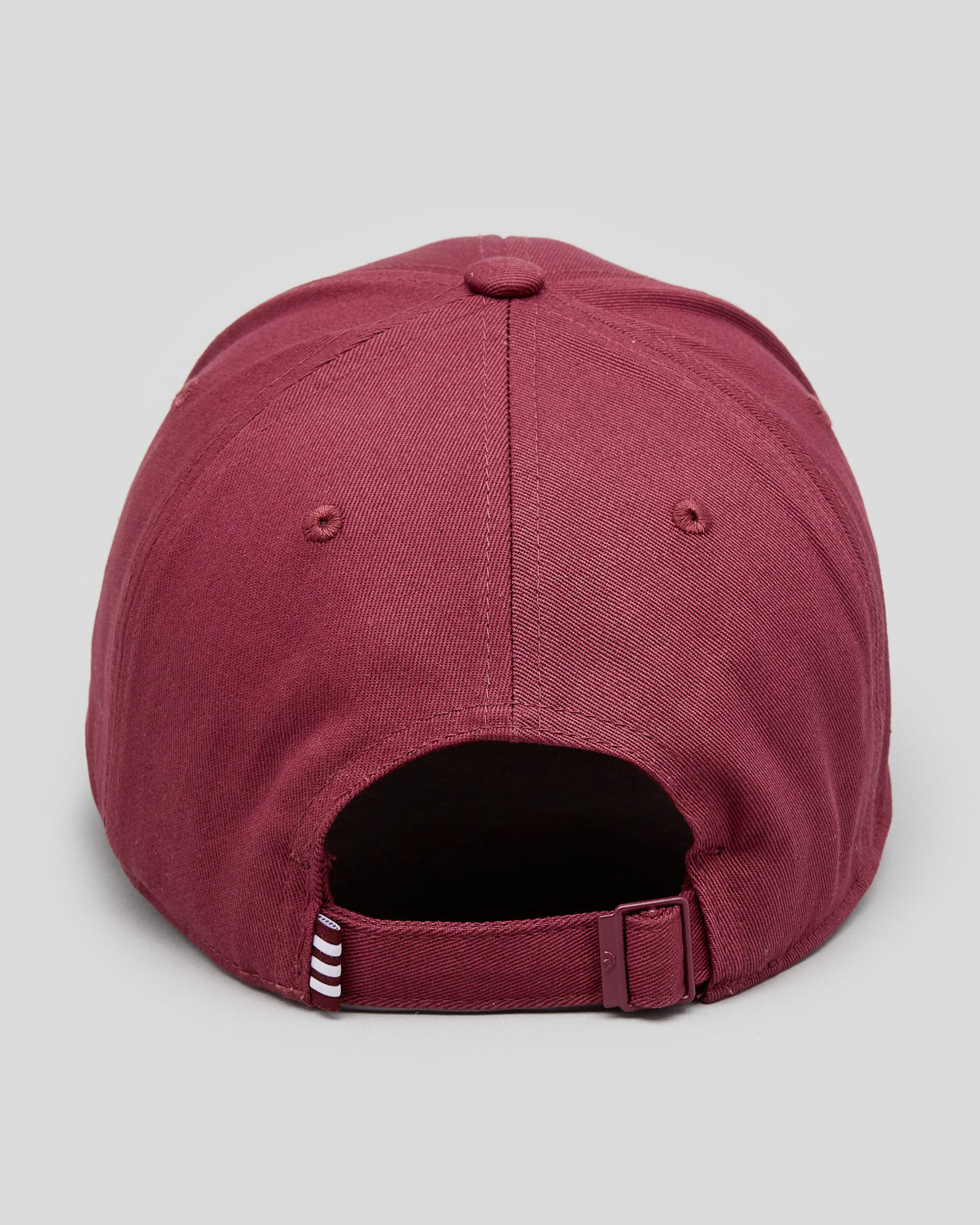 Shop adidas Classic Trefoil Cap In Victory Crimson - Fast Shipping ...