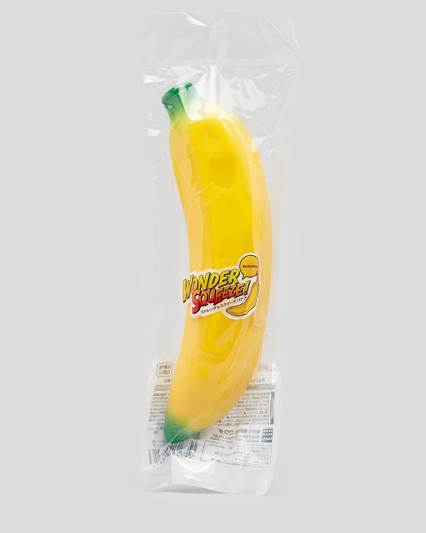 Shop Get It Now Stretch & Squeeze Banana Toy In Yellow - Fast Shipping ...